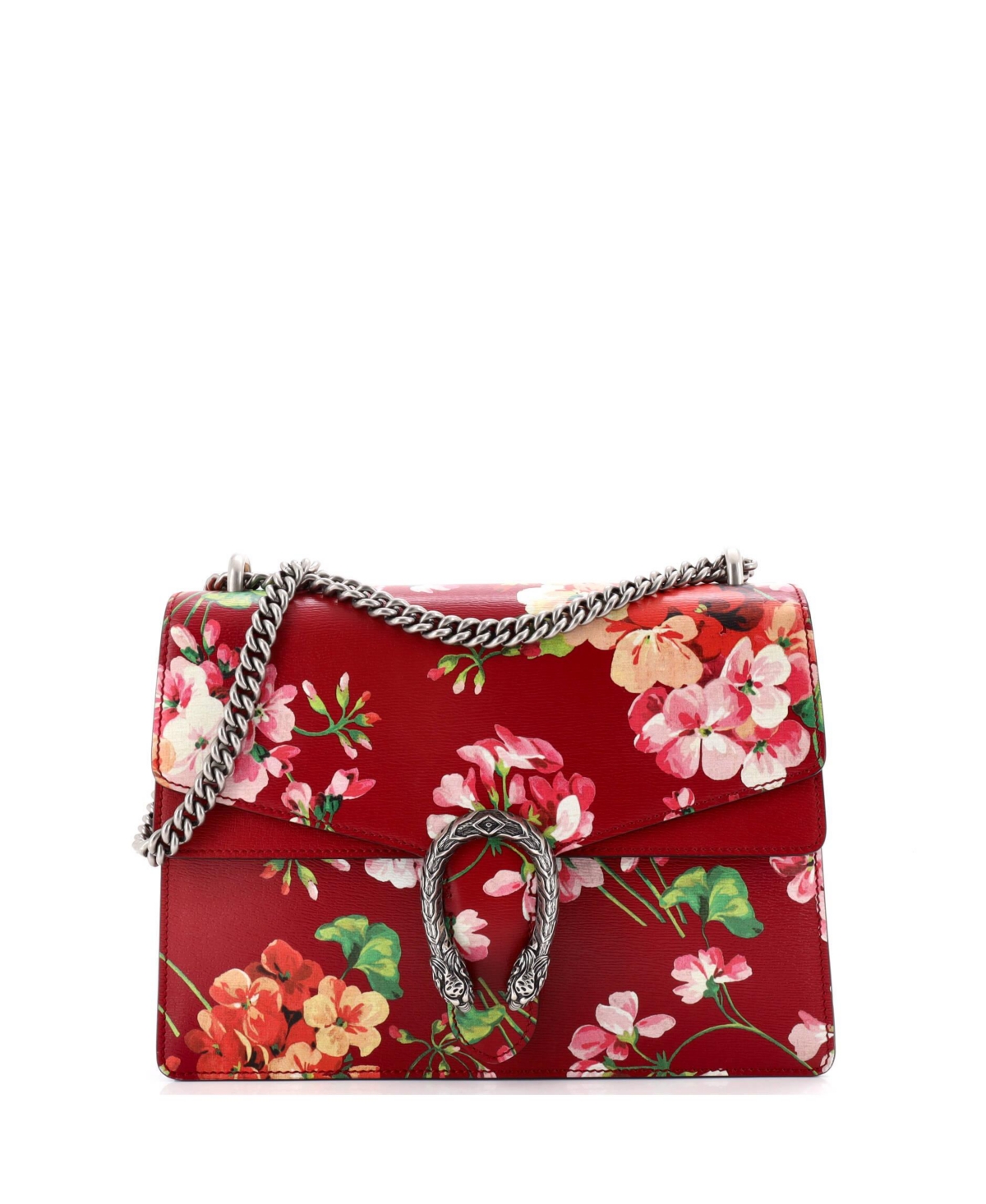Click here for Pre-Owned Gucci Medium Dionysus Bag Blooms Print L... prices