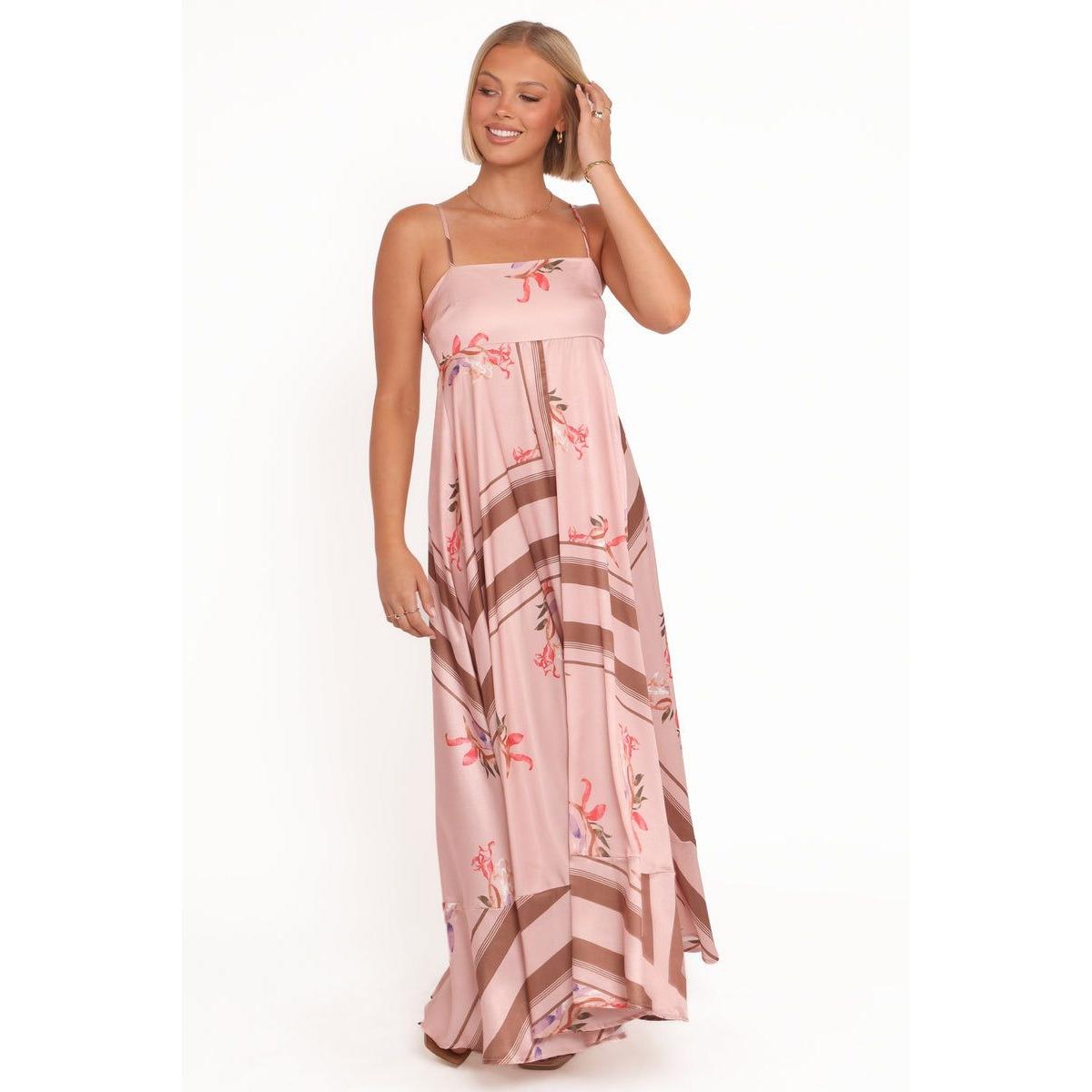 Click here for Petal and Pup Womens Elanor Maxi Dress - Pink coco... prices