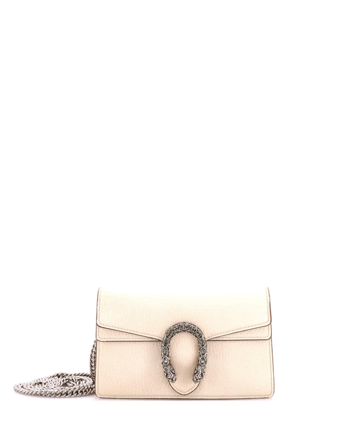 Click here for Pre-Owned Gucci Super Mini Dionysus Bag Leather -... prices