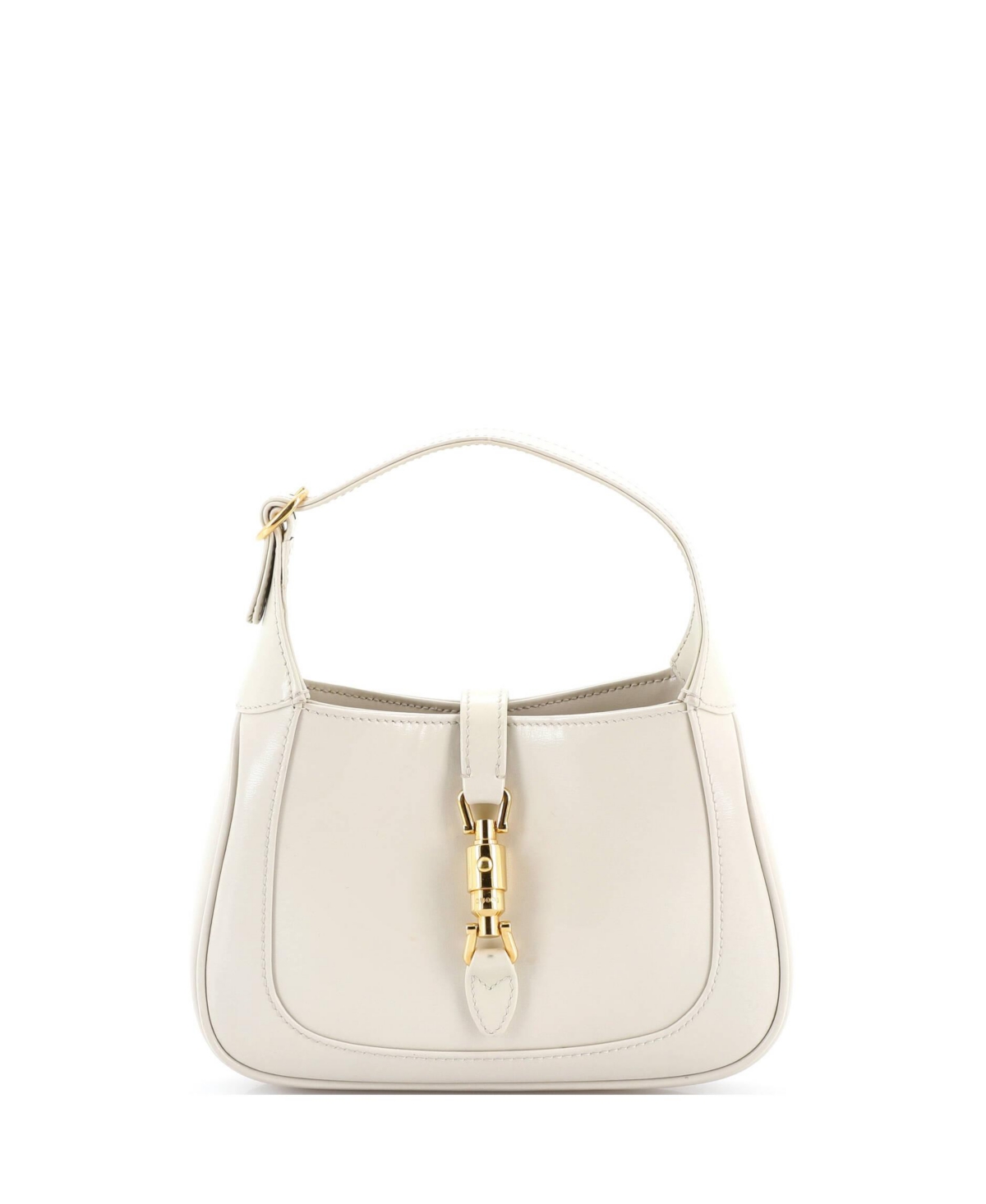 Click here for Pre-Owned Gucci Mini Jackie 1961 Hobo Leather - Wh... prices