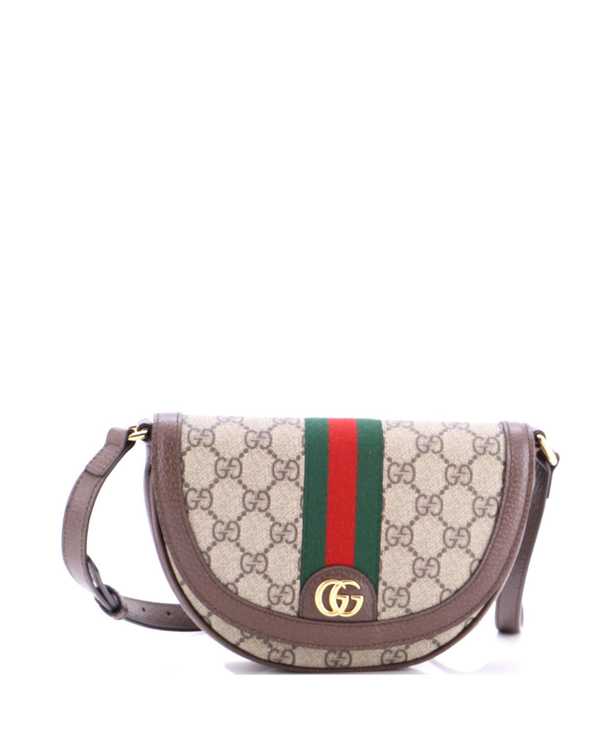 Click here for Pre-Owned Gucci Mini Ophidia Curved Flap Shoulder... prices