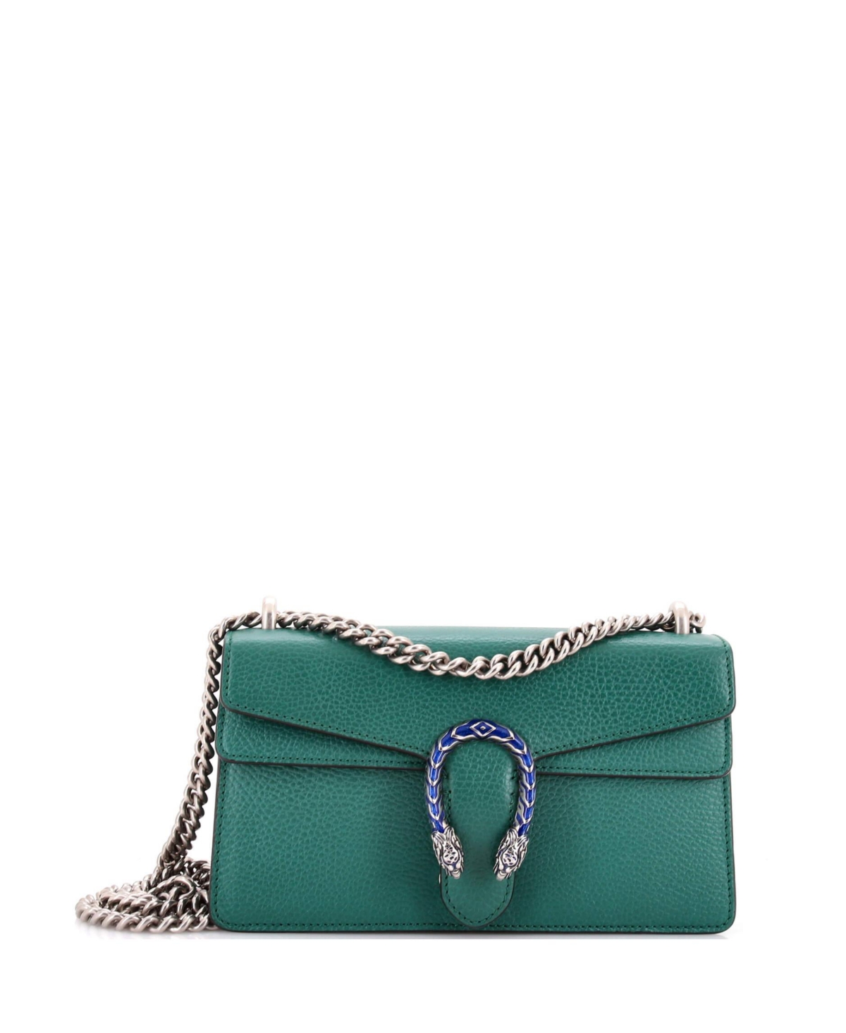Click here for Pre-Owned Gucci Small Dionysus Bag Leather - Green prices