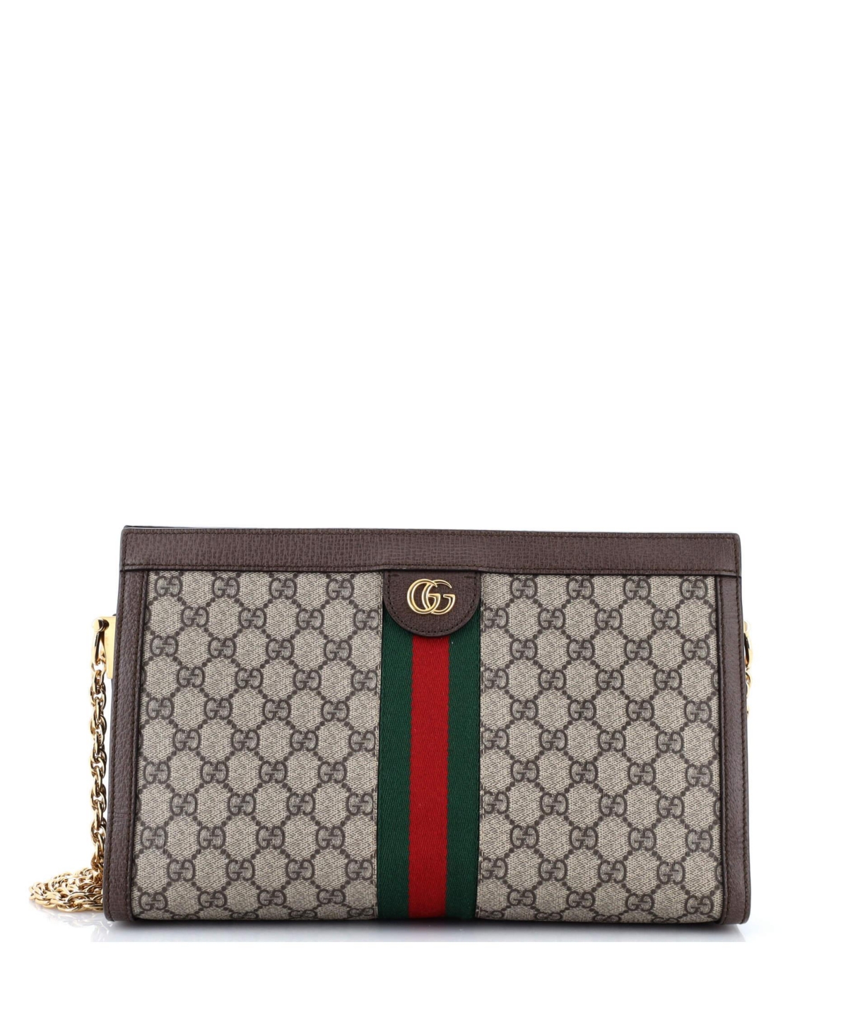 Click here for Pre-Owned Gucci Medium Ophidia Chain Shoulder Bag... prices