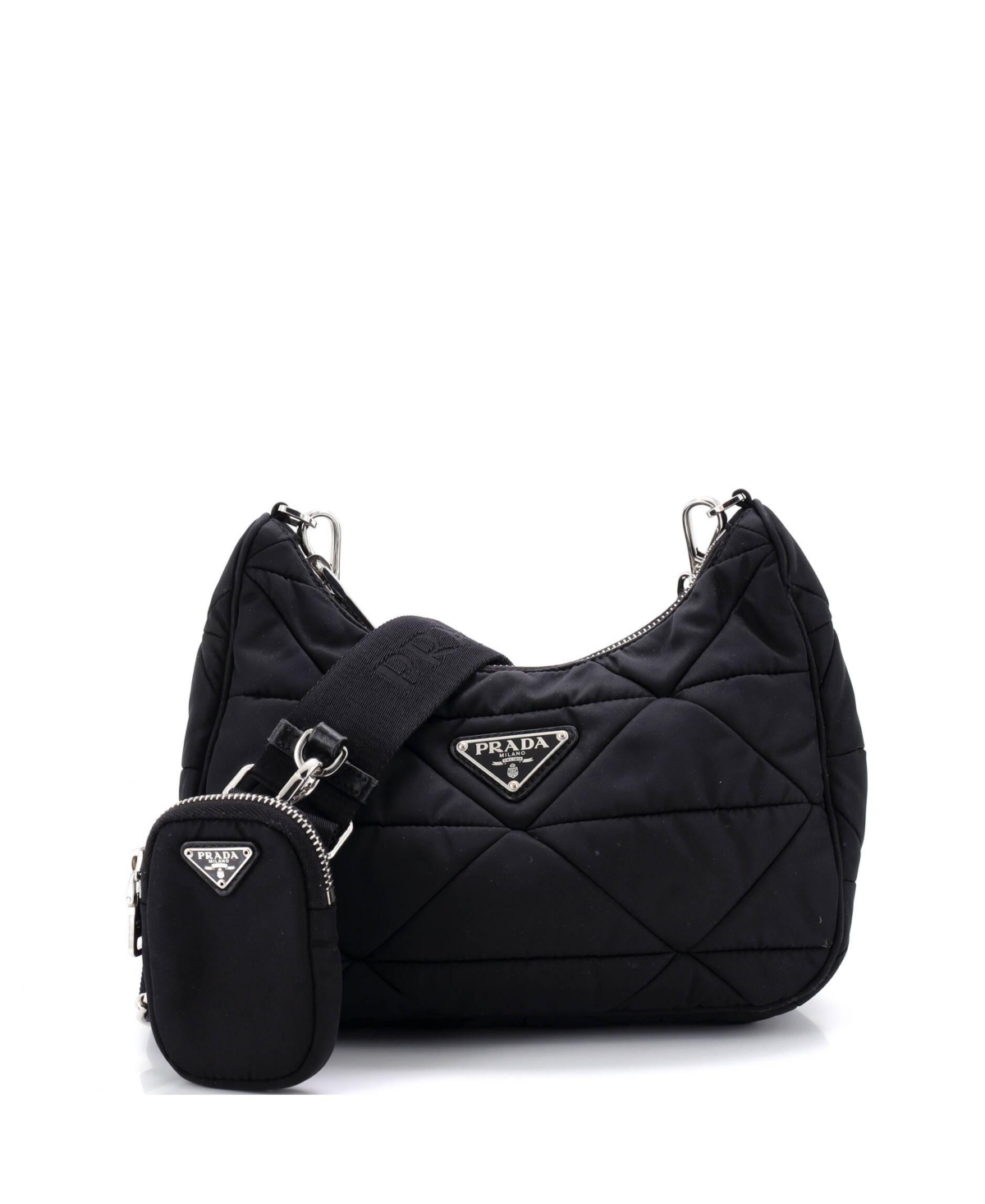 Click here for Pre-Owned Prada Small Re-Edition Shoulder Bag Quil... prices