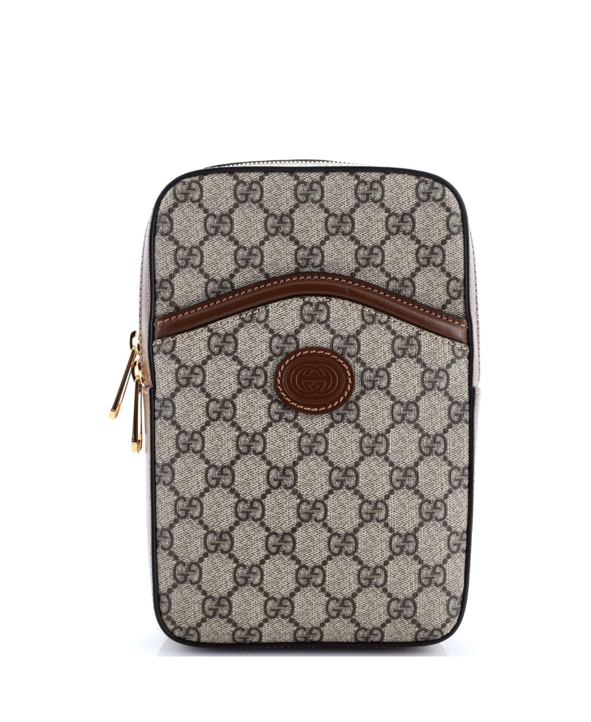 Click here for Pre-Owned Gucci Small Interlocking G Patch Sling B... prices