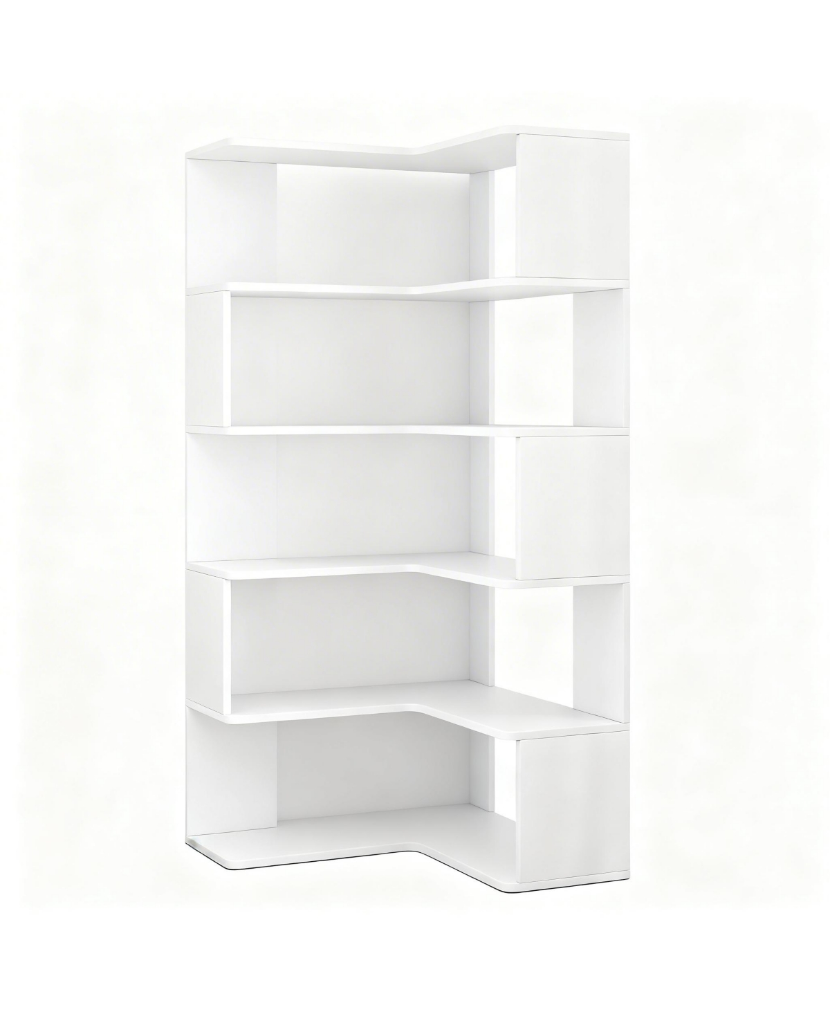 Click here for Yigii 6-Tier L-Shaped Corner Bookshelf 66" Ta... prices