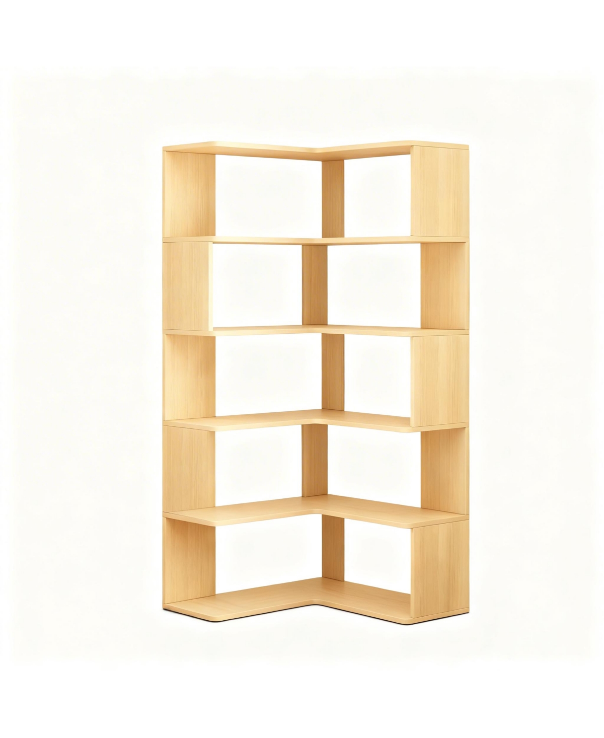 Click here for Yigii 6-Tier L-Shaped Corner Bookshelf 66" Ta... prices