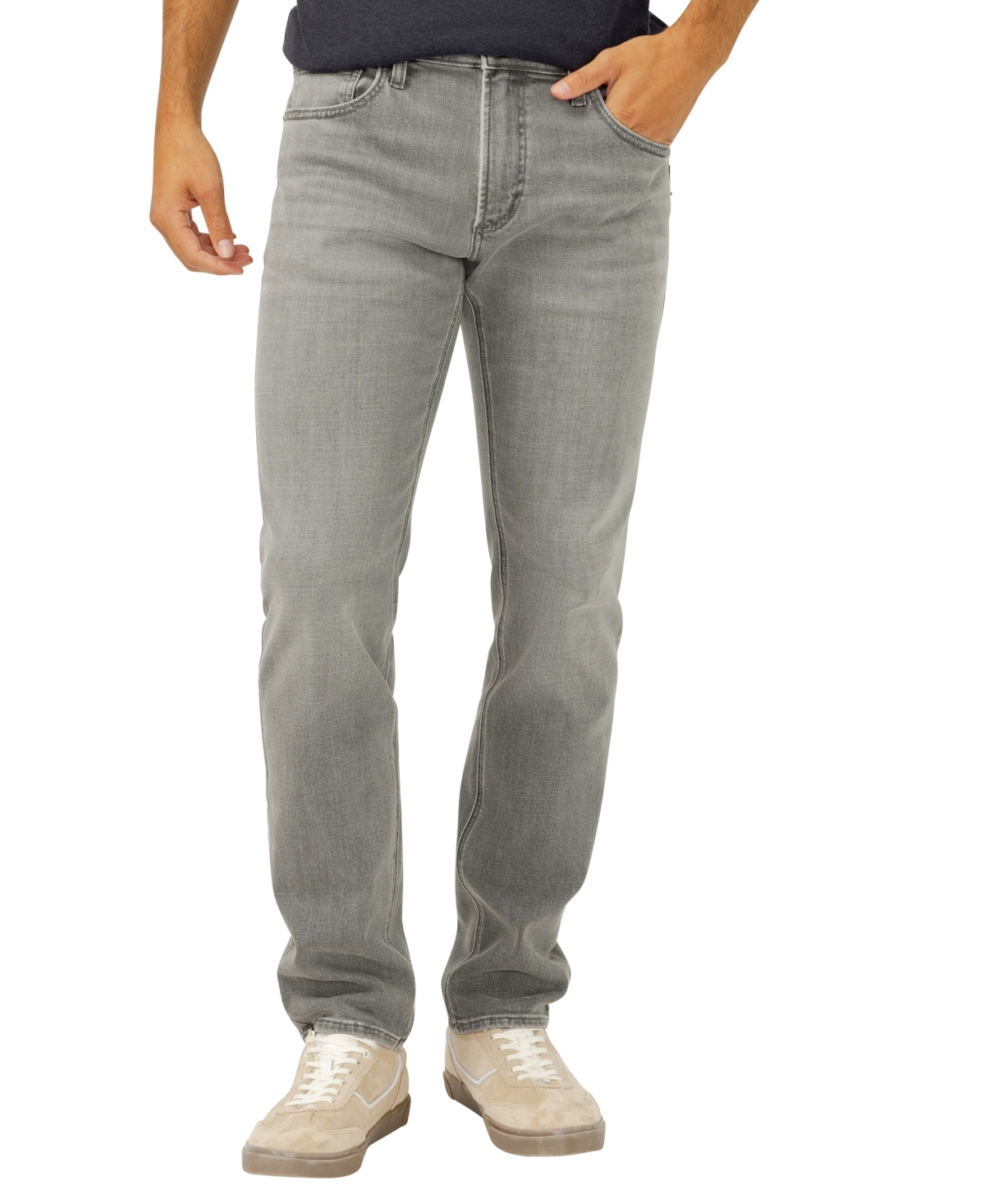 Click here for Silver Jeans Co. Mens Konrad Slim-Fit Jeans - Gray prices