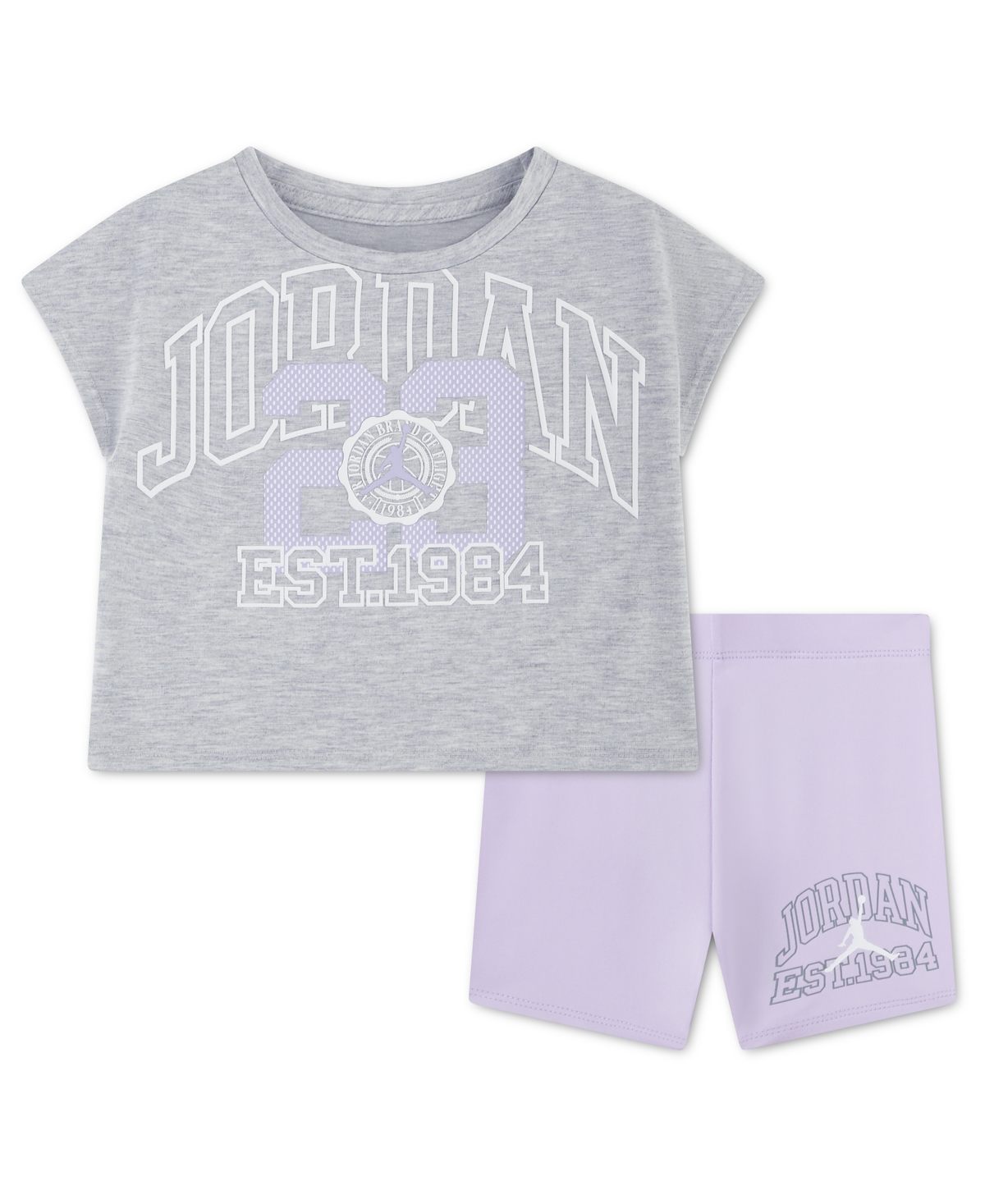 Click here for Jordan Boys Toddler 2T-4T Boxy Top and Bike Shorts... prices