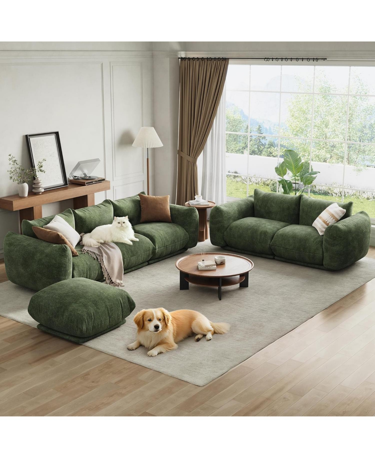 Click here for gaomon Modular Sofa Set  Chenille Cloud Couch with... prices