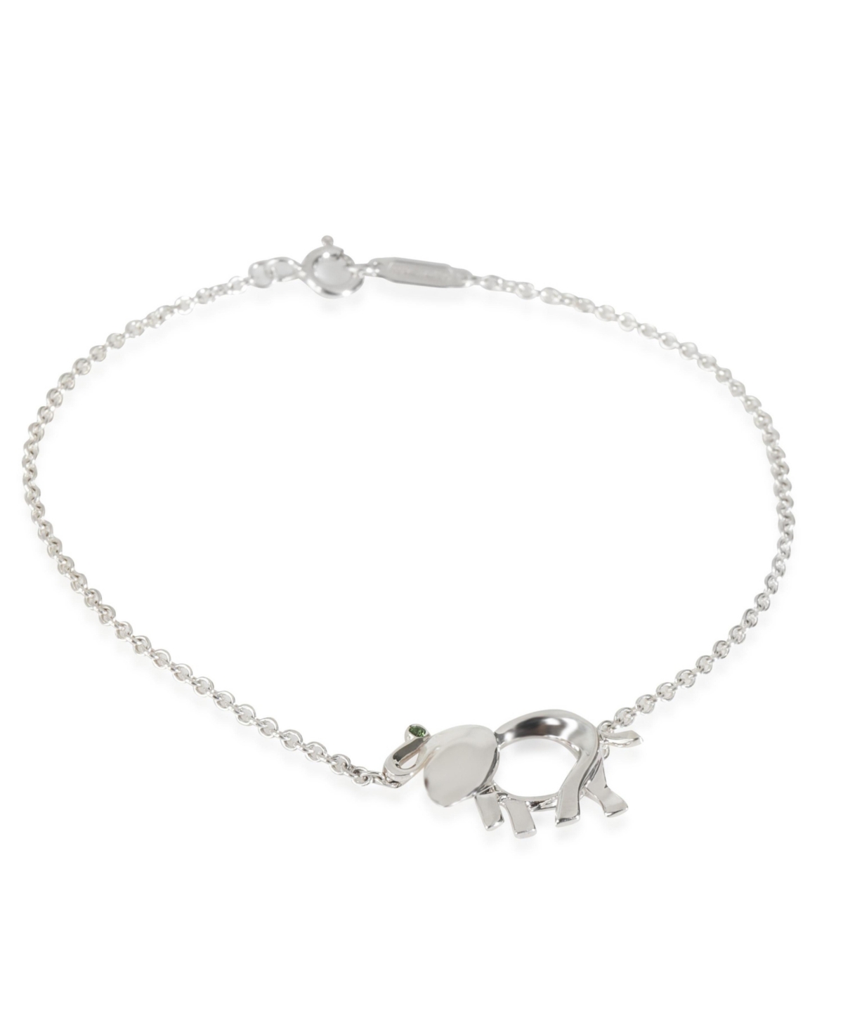 Click here for Pre-Owned Tiffany & Co Sterling Silver Tsavorite S... prices