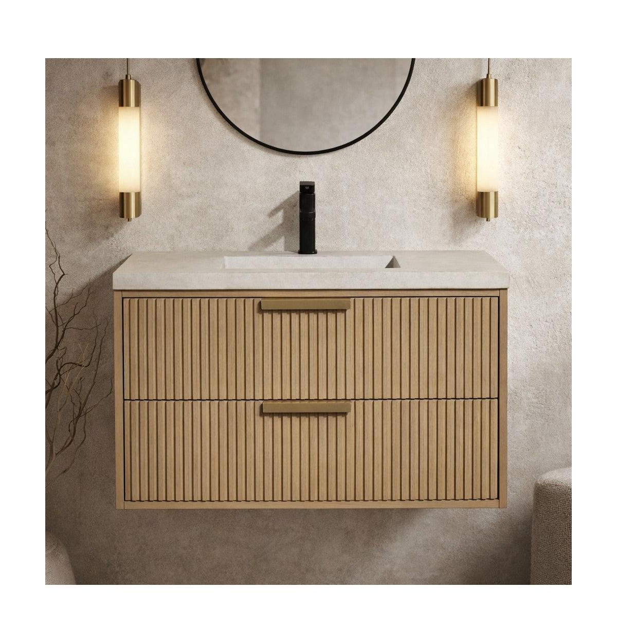 Click here for Ari Bath Diego 36" Floating Bathroom Vanity O... prices