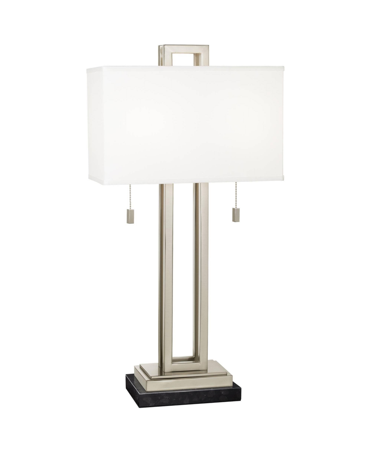 Click here for Possini Euro Design Modern Table Lamp with Marble... prices