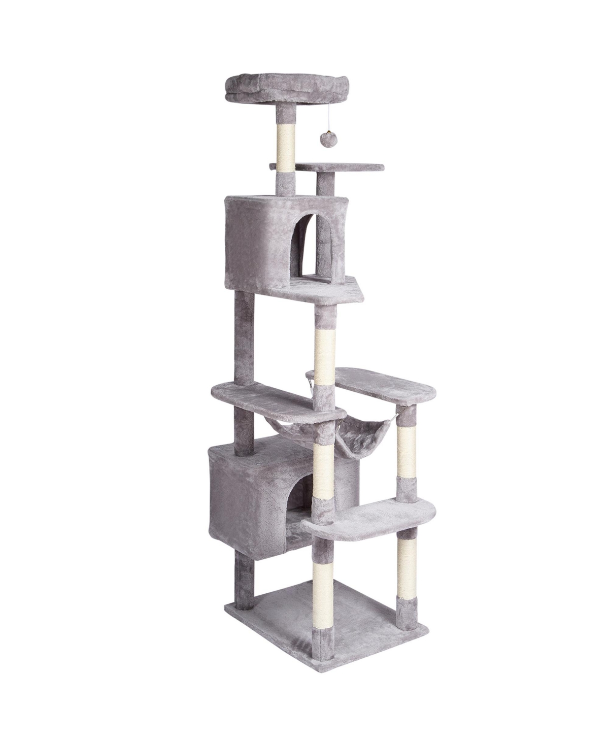 Click here for Zeus & Ruta 72 Inch Modern Cat Tree Tower with 2 C... prices