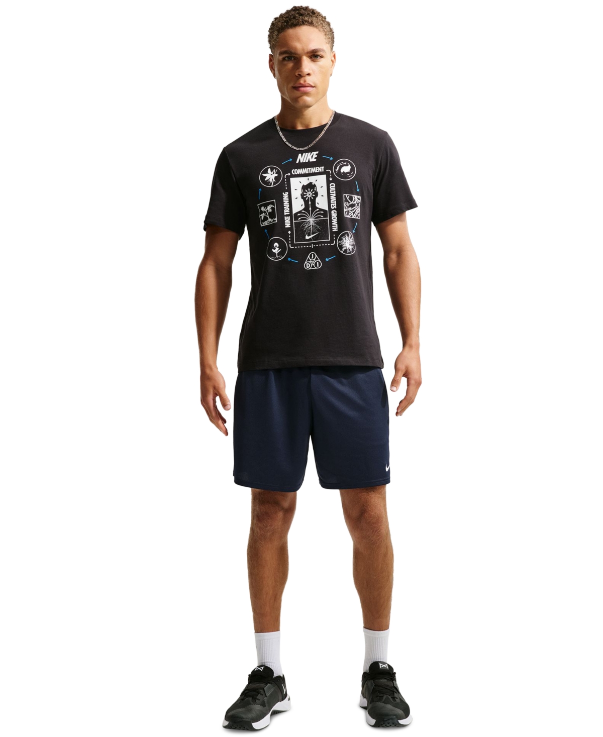 Nike Mens Flex Training Shorts - Obsedian