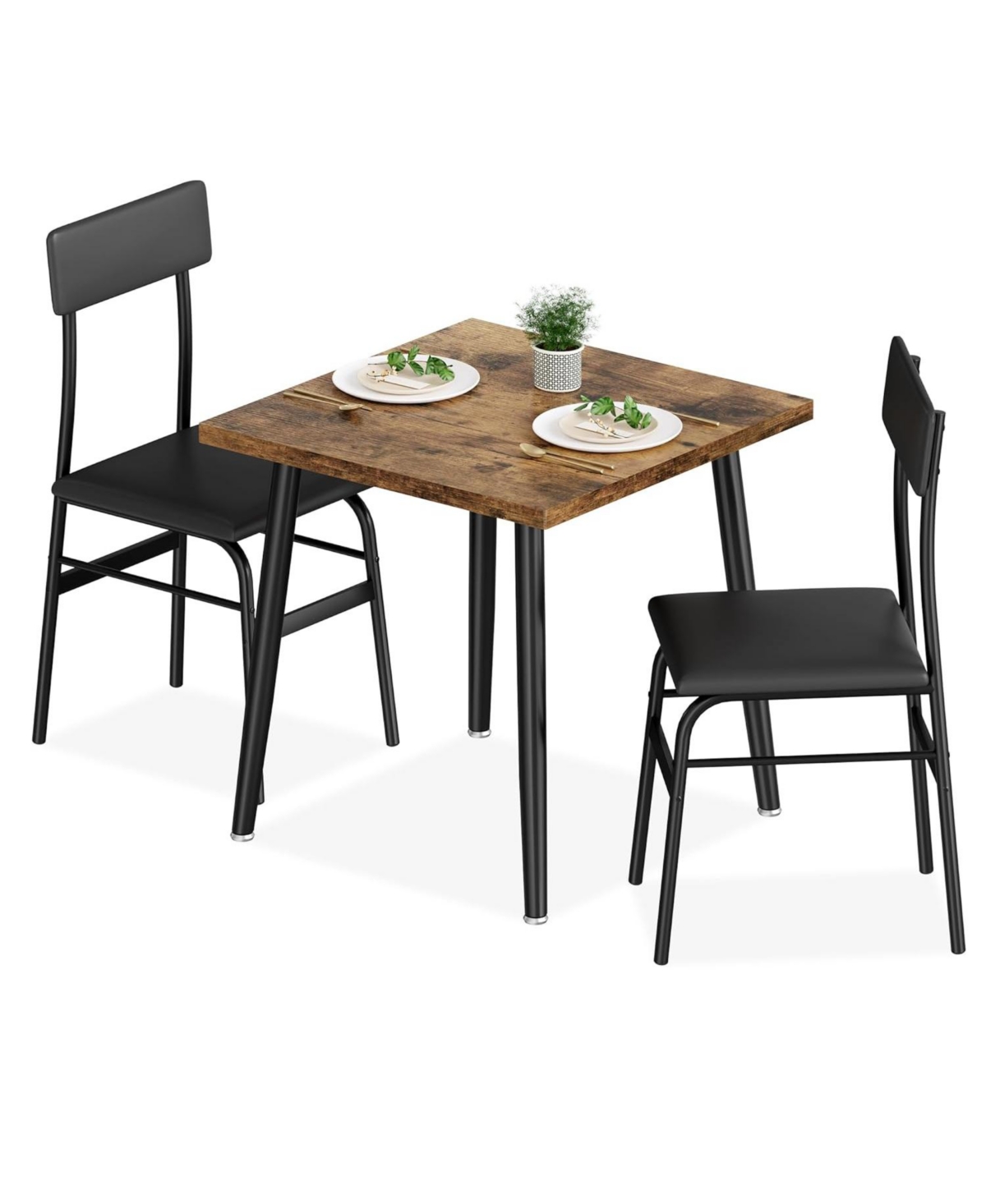 Click here for gaomon Dining Table Set for 2  Wood Kitchen Table... prices