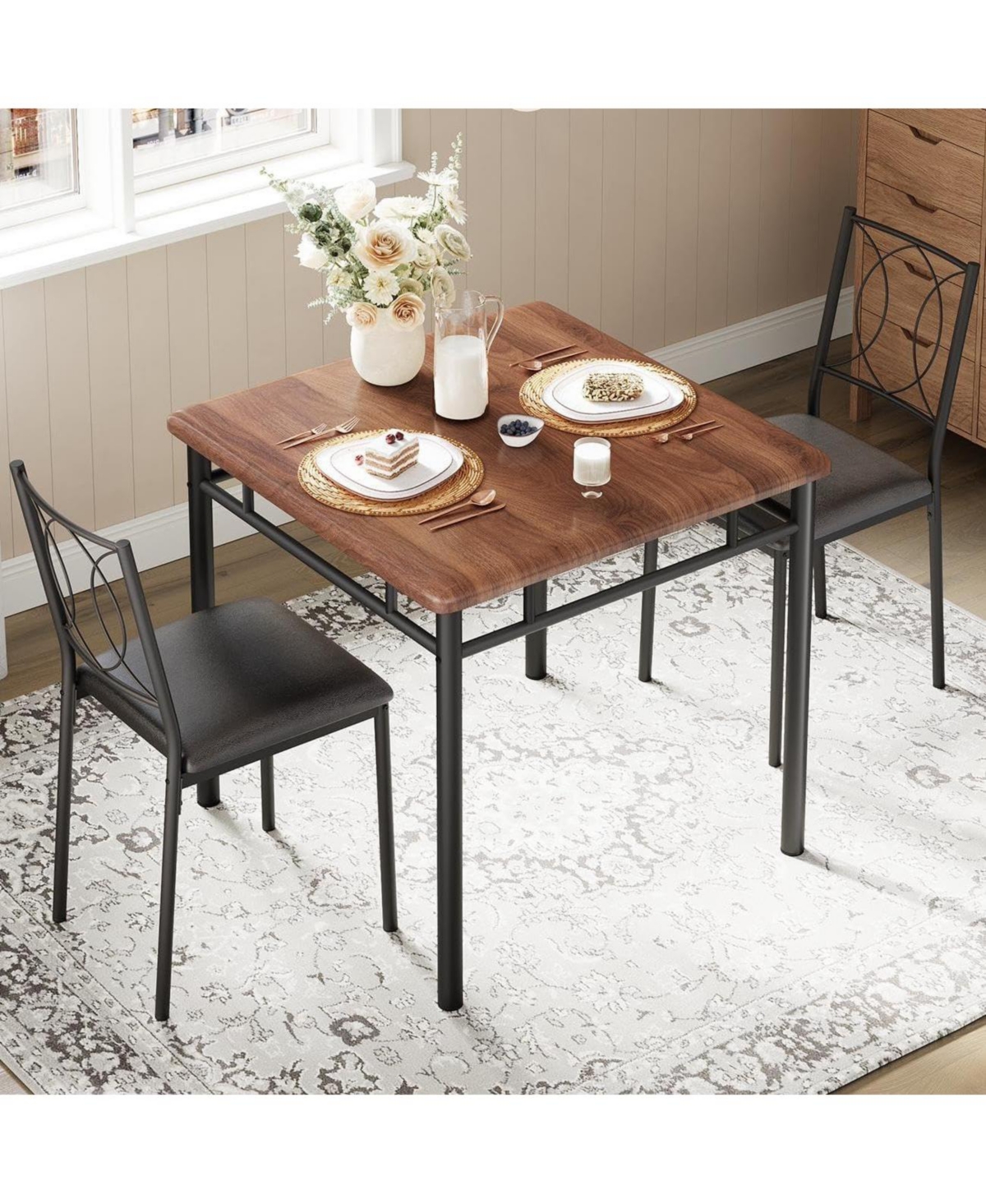 Click here for gaomon Dining Table Set for 2  Small Kitchen Table... prices