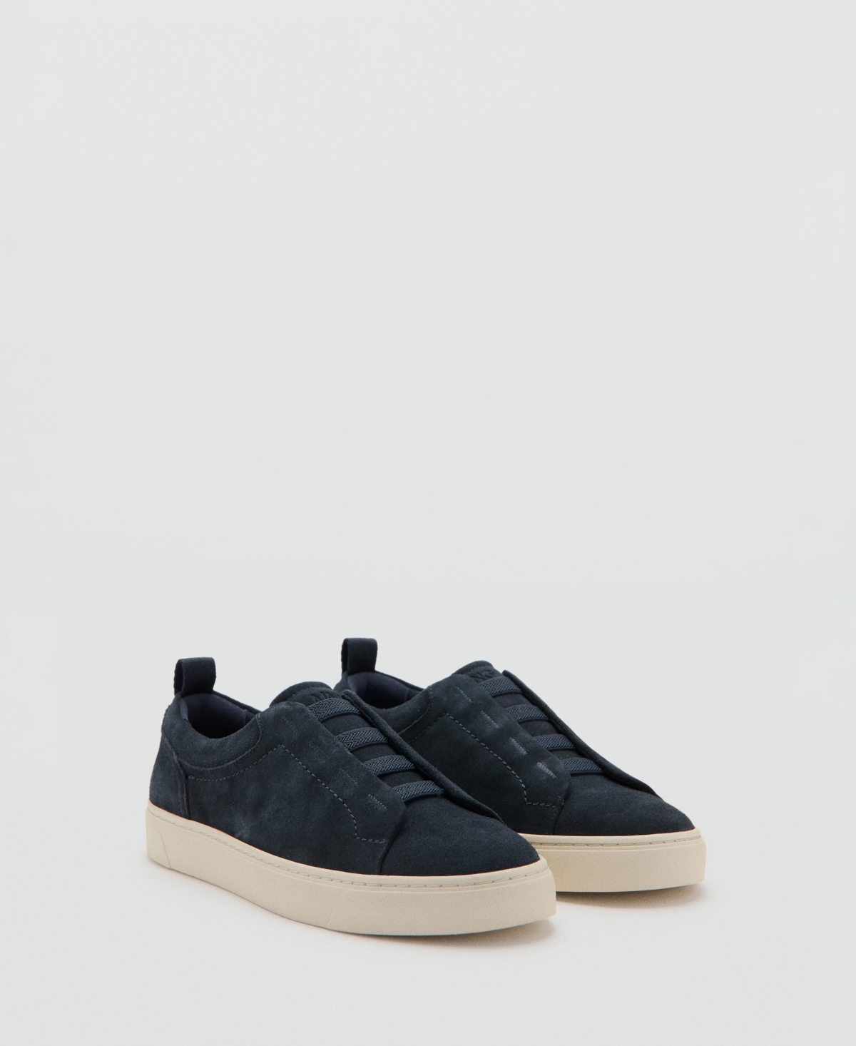 Click here for Mango Mens Vibram Sole Suede Leather Athletic Snea... prices