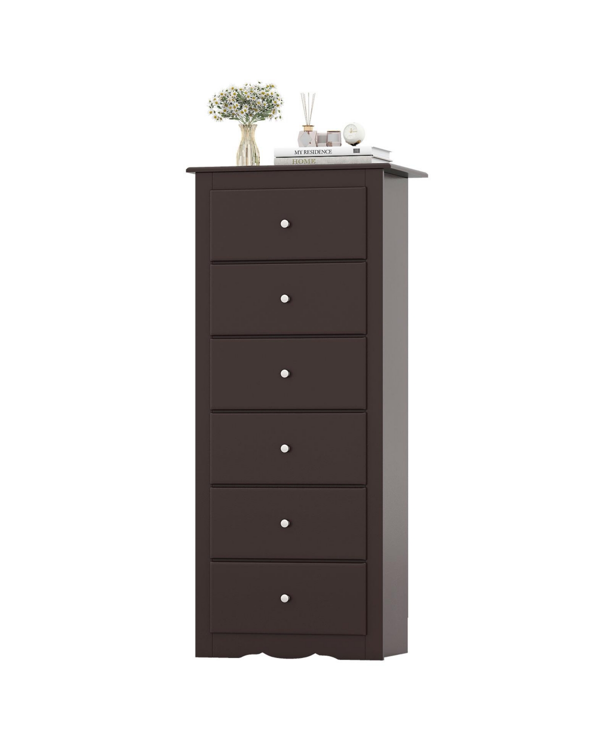 Click here for Sugift Six Drawer Dresser Chest for Bedroom Storag... prices