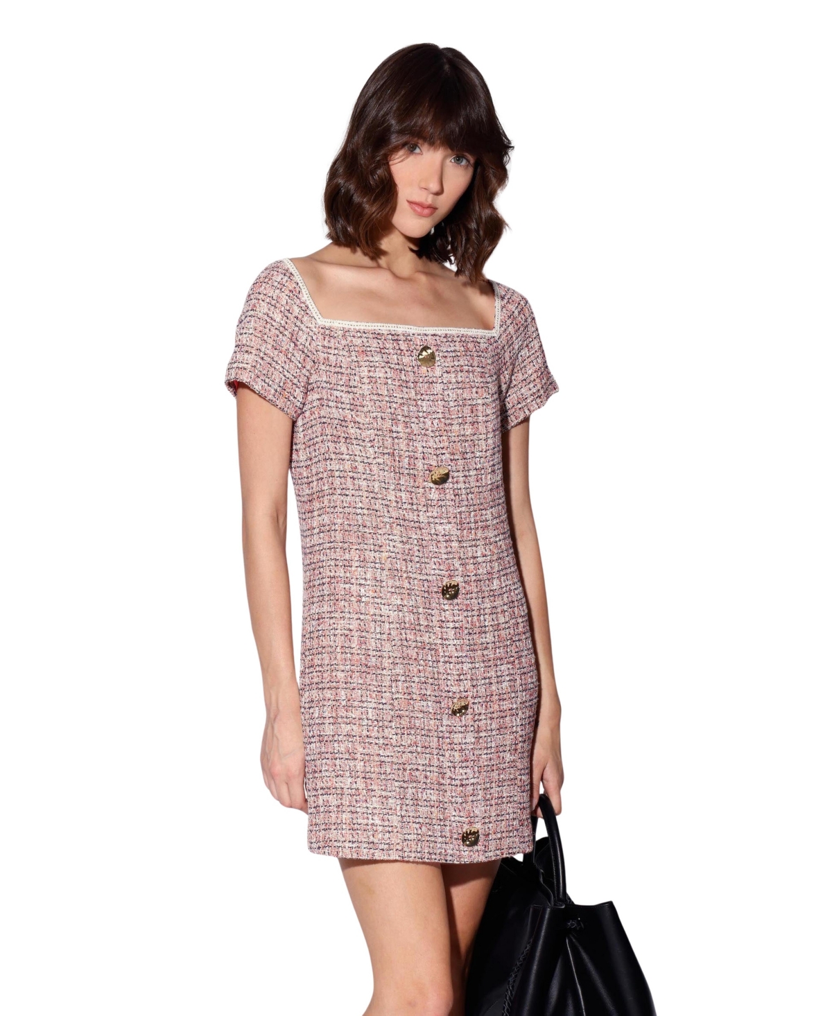 Click here for Walter Baker Womens Hayden Tweed Shift Mini Dress... prices