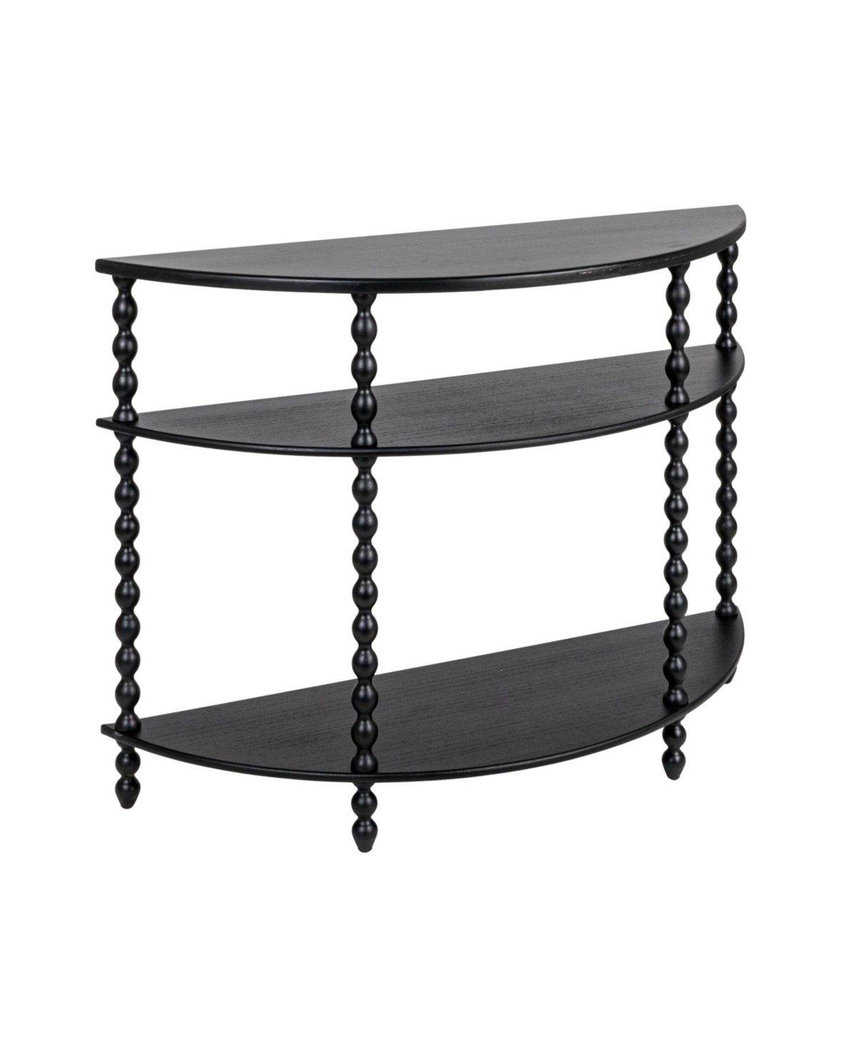 Click here for Storied Home 47 Wood 3-Tier Curved Accent Table wi... prices