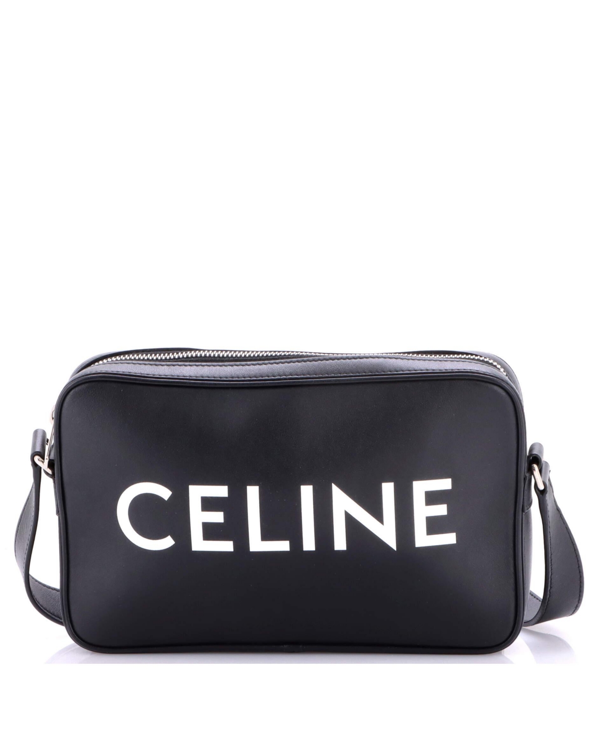 Click here for Pre-Owned Celine Small Logo Messenger Bag Leather... prices