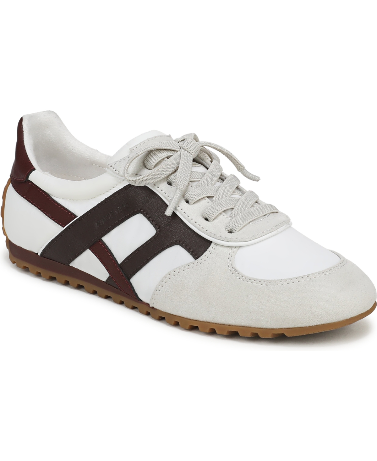 Click here for Franco Sarto Womens Raquel Lace-Up Sneakers - Whit... prices