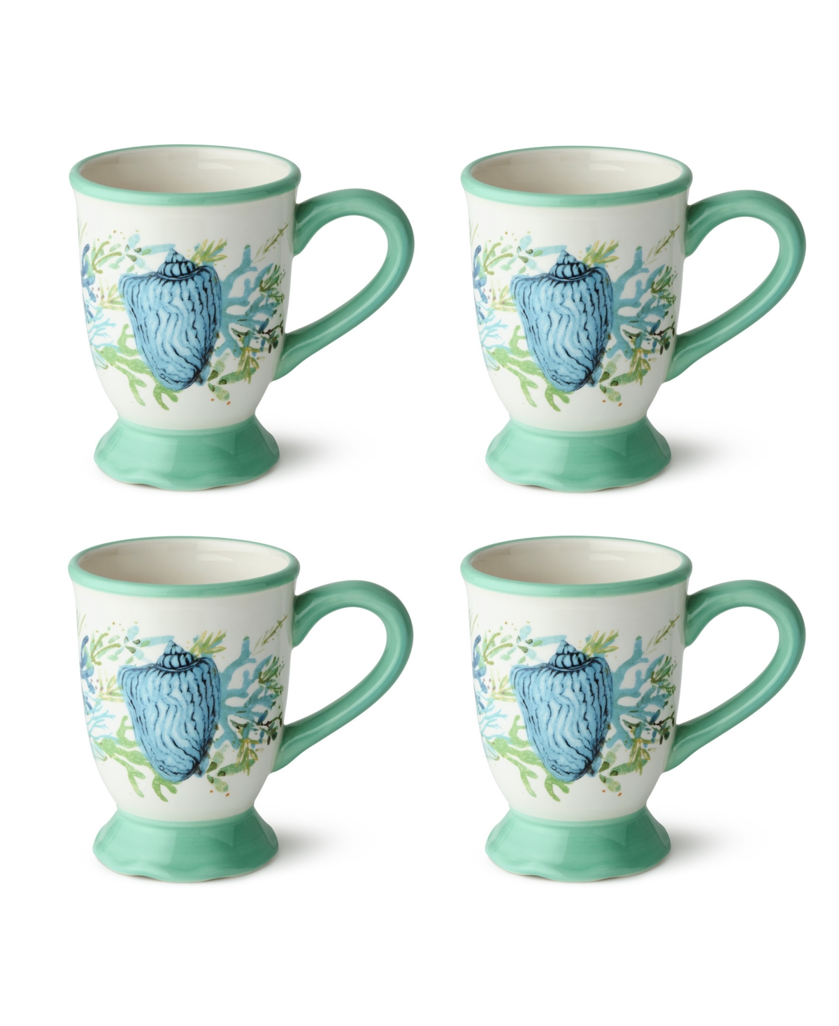 Click here for Certified International Sea Glass Ceramic Mugs  Se... prices