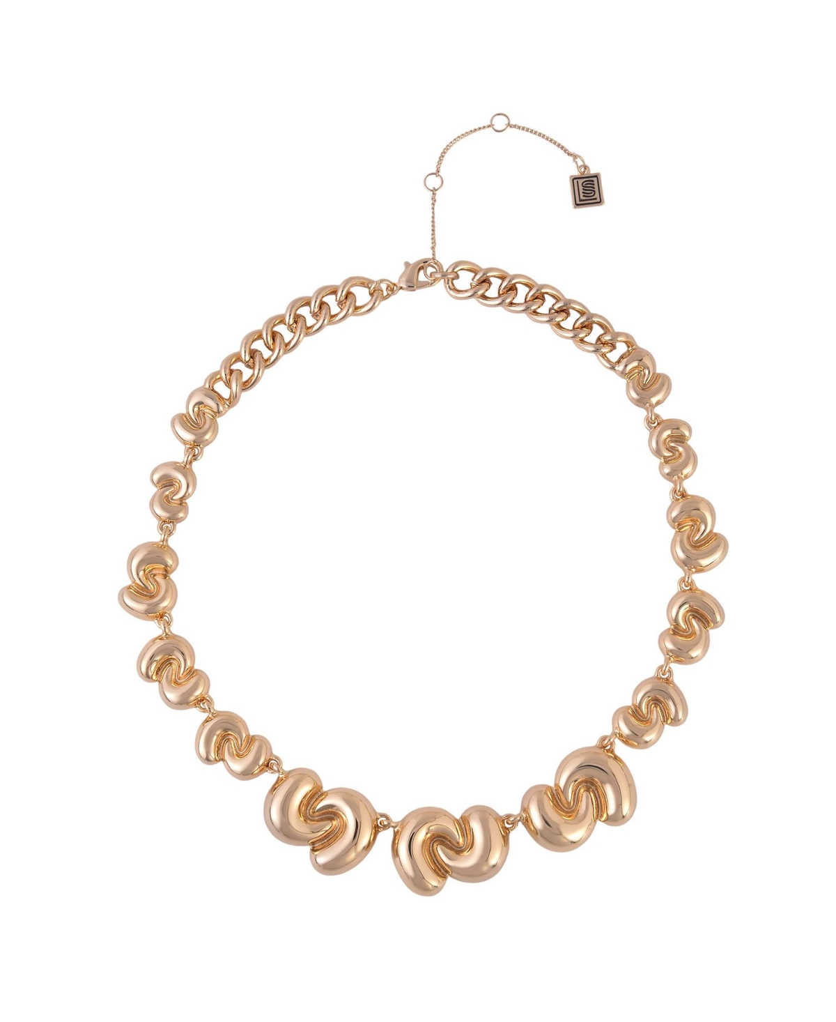 Click here for Laundry by Shelli Segal Tone Knotted Casting Colla... prices