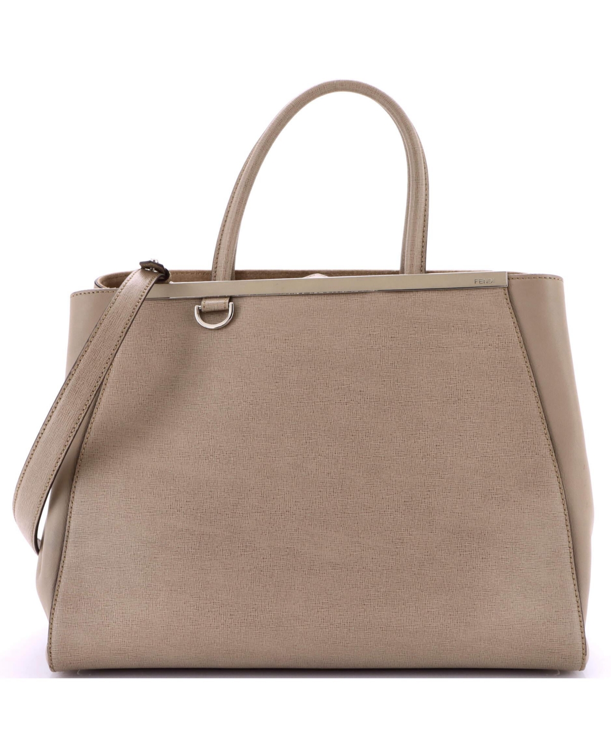 Click here for Pre-Owned Fendi Regular Peekaboo Bag Rigid Leather... prices