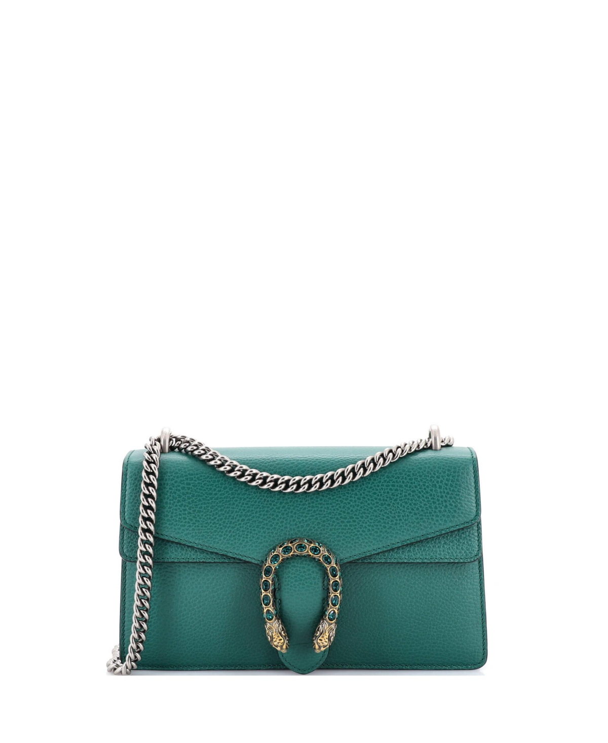 Click here for Pre-Owned Gucci Small Dionysus Bag Leather - Green prices