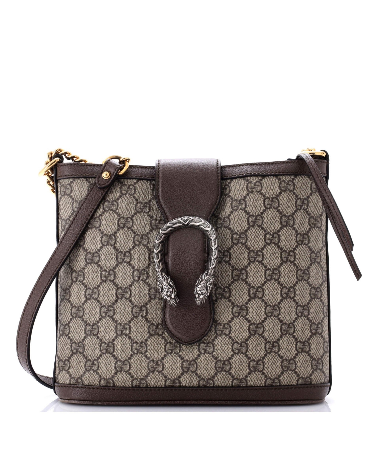 Click here for Pre-Owned Gucci Medium Dionysus Bucket Bag Gg Coat... prices