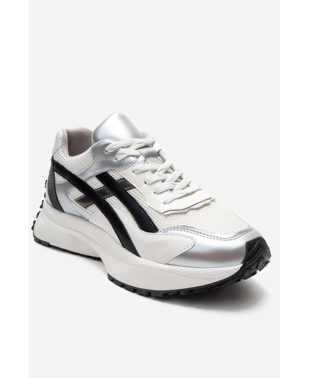 Click here for Prologue Shoes Womens Calina Sneaker - Silver prices