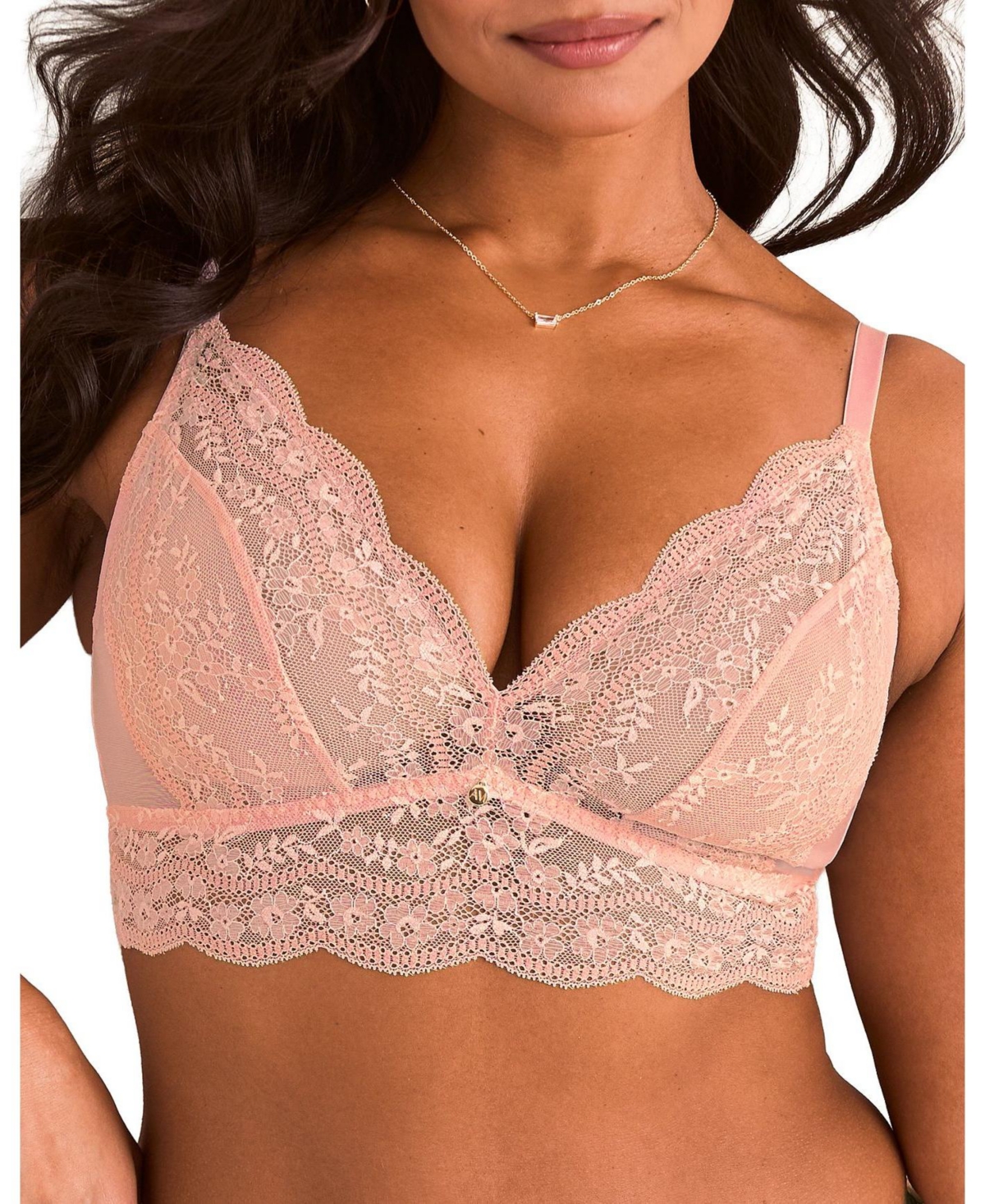 Click here for Adore Me Plus Size Suzanne Unlined Bralette Bra -... prices