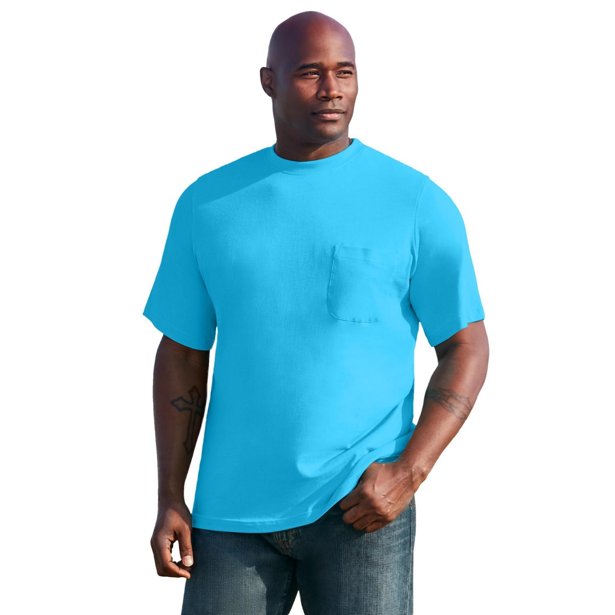 Click here for KingSize Big & Tall The Ultra-Light Comfort Tee -... prices