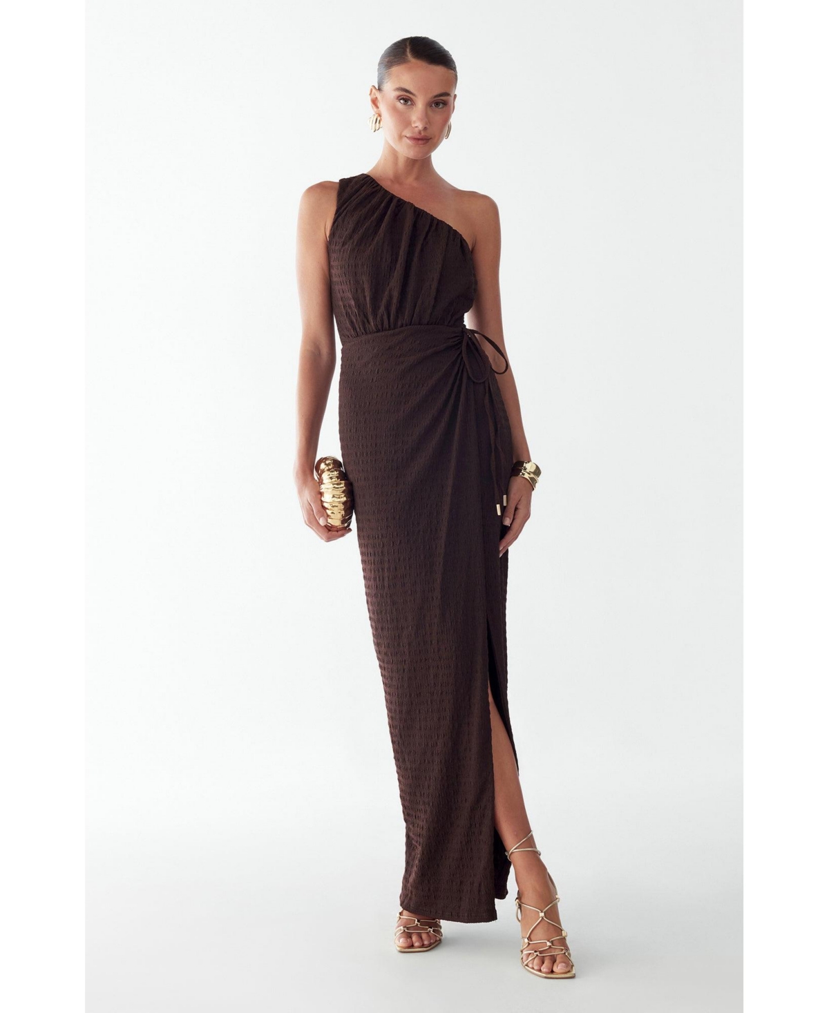Click here for St Mrlo Womens Niamh Maxi Dress - Chocolate prices