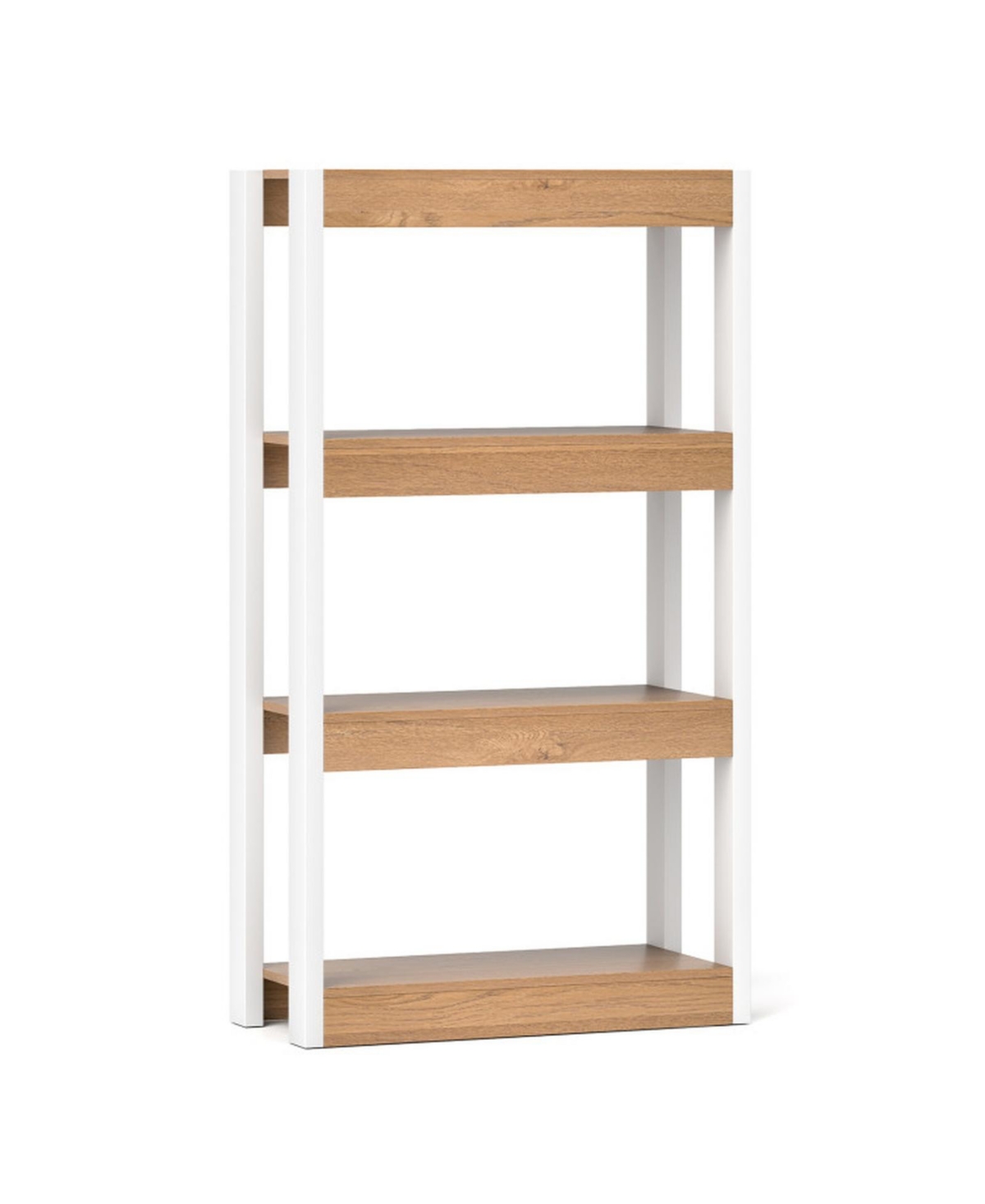 Click here for Gouun 4-Tier Wooden Bookcase with Dual Anti-Tippin... prices