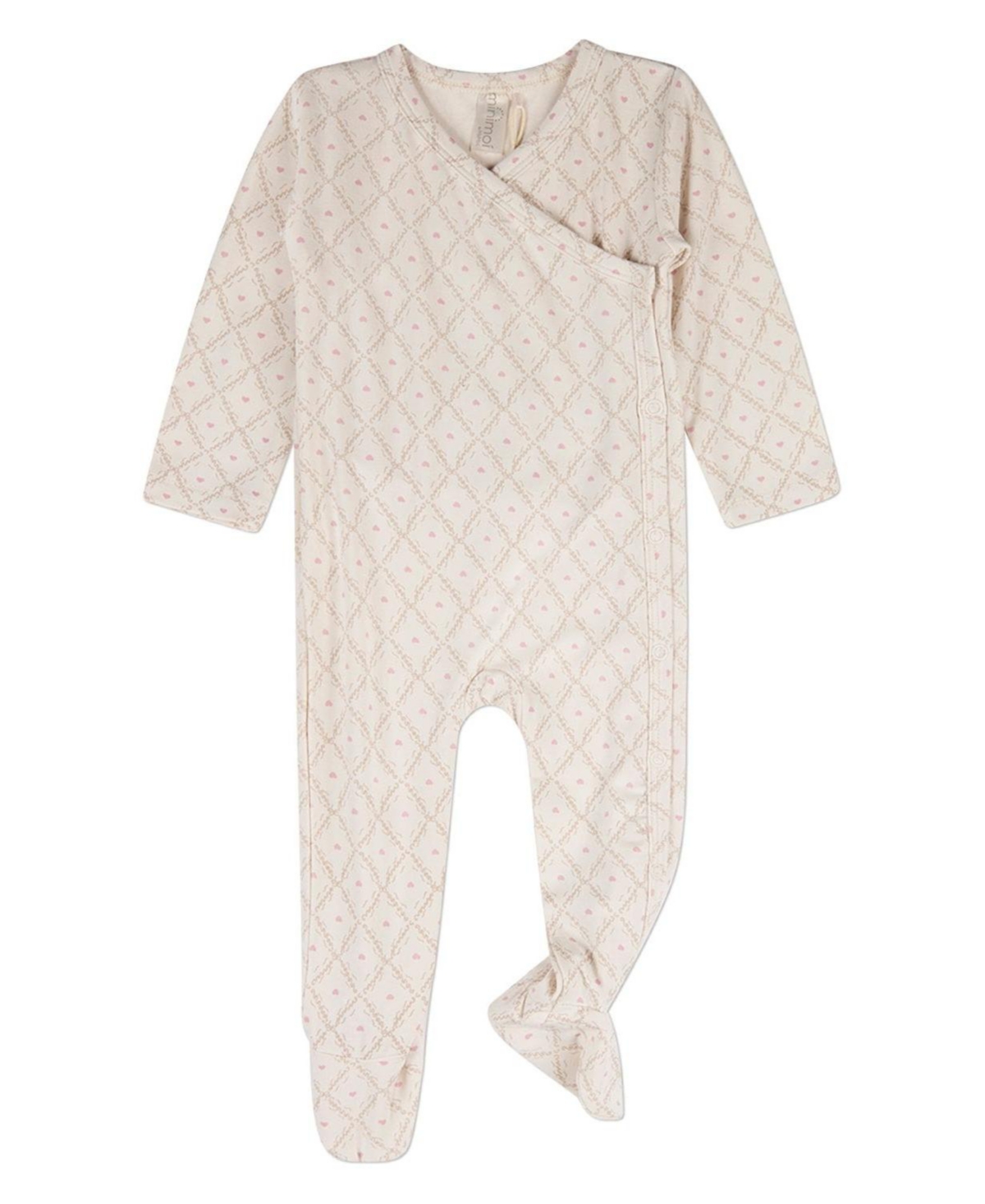 Click here for MeMoi Baby Girls Harlequin Heart All Over Print Fo... prices