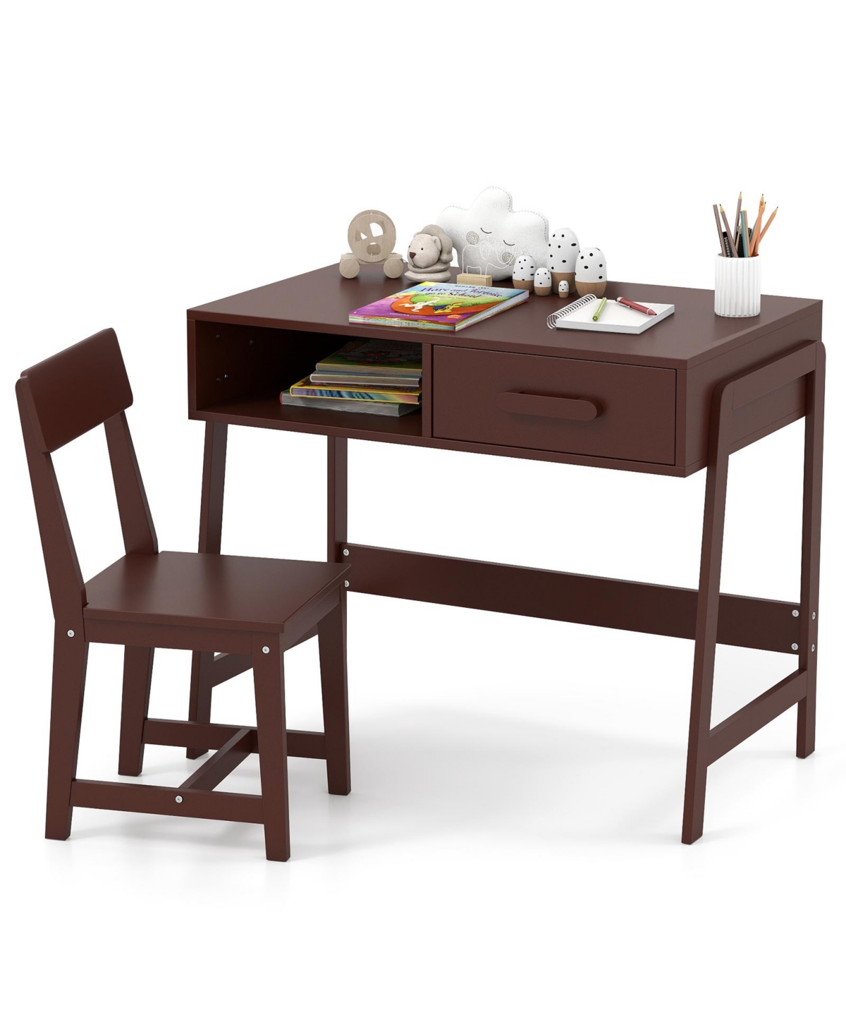 Click here for Sugift Kids Desk and Chair Set with Storage Drawer... prices