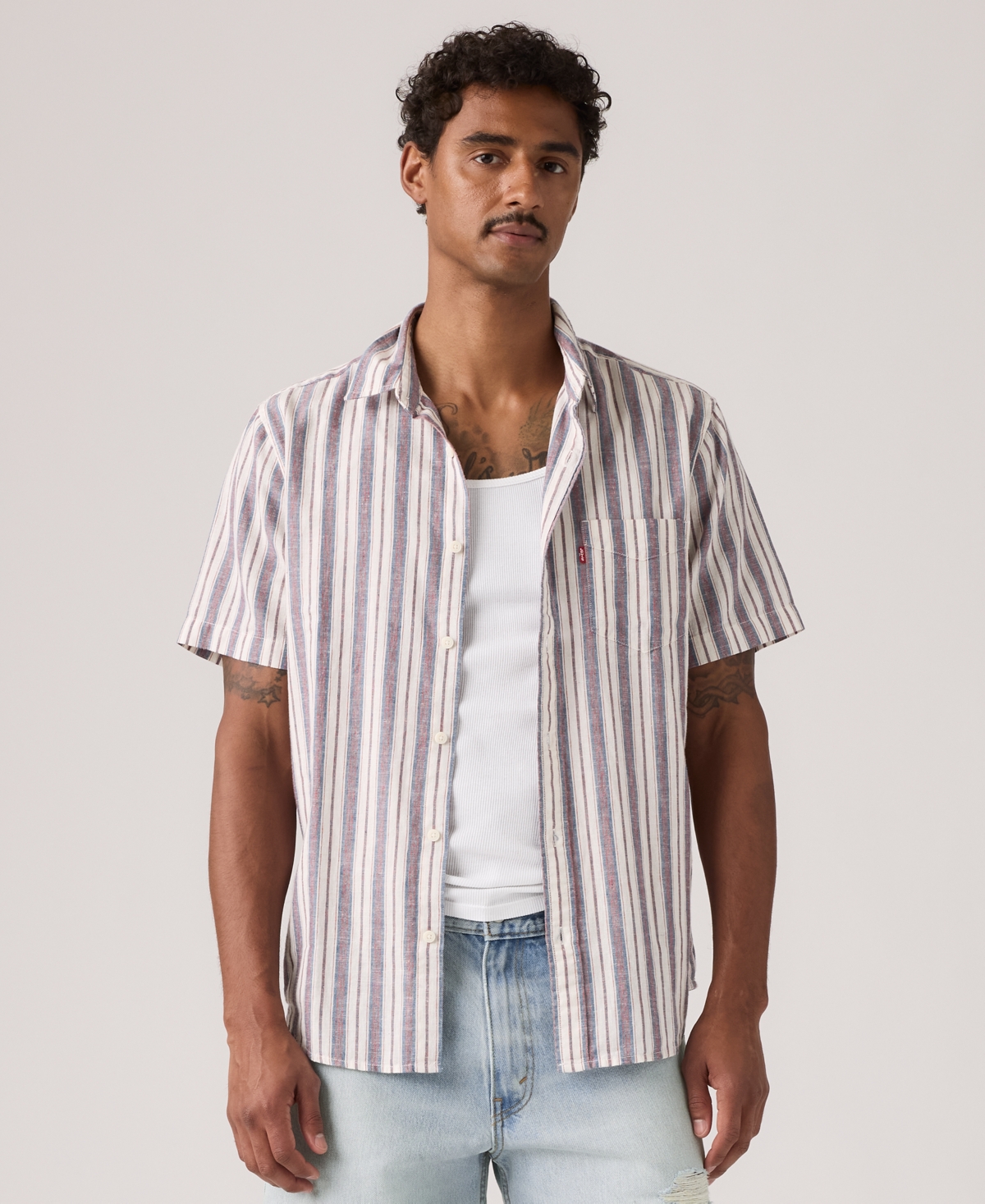 Click here for Levis Mens Classic 1 Pocket Short Sleeve Regular F... prices