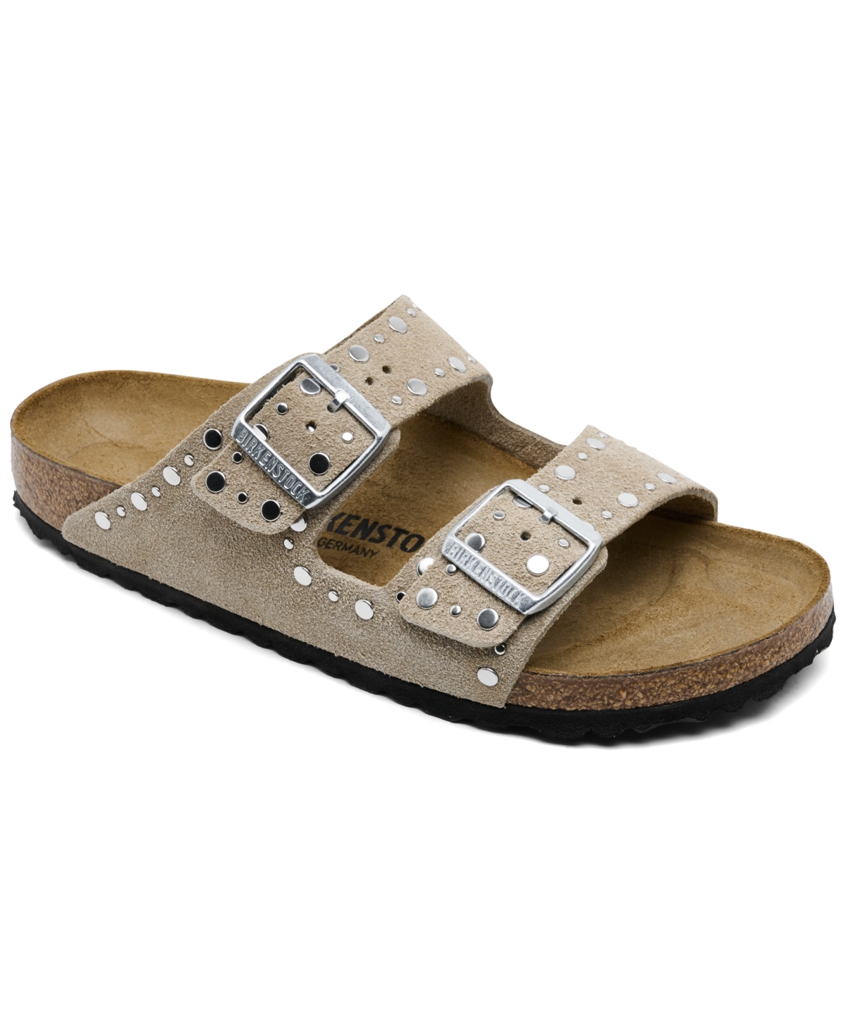 Click here for Birkenstock Womens Arizona Rivets Suede Leather Sa... prices