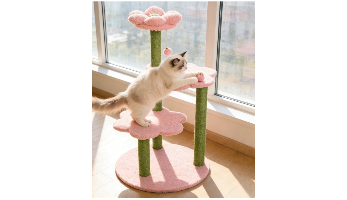 Click here for Zeus & Ruta Multi Level Cat Tree with Cozy Perch S... prices