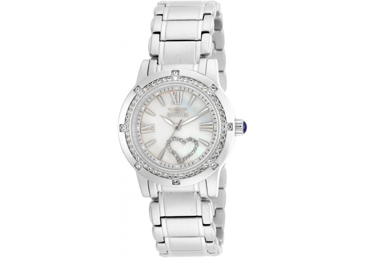 Click here for Invicta Womens 16706 Angel Quartz Silver Dial Watc... prices