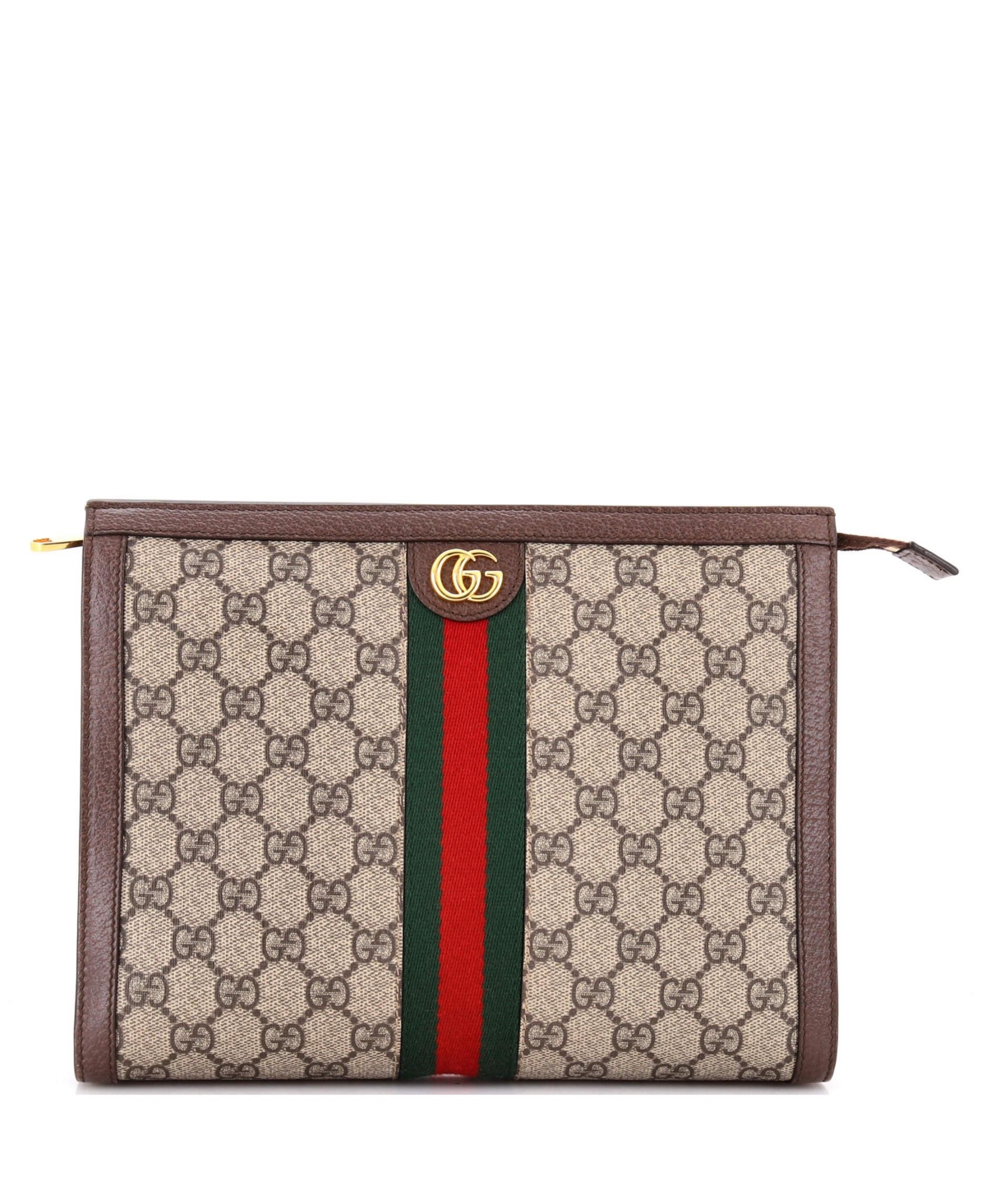 Click here for Pre-Owned Gucci Medium Ophidia Pouch Gg Coated Can... prices
