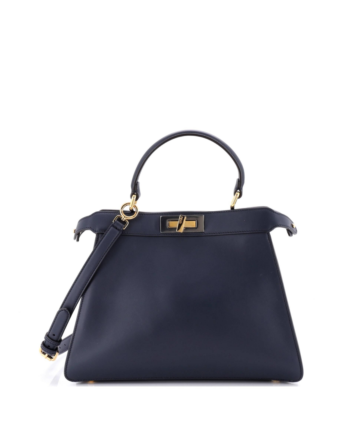 Click here for Pre-Owned Fendi Medium Peekaboo ISeeU Bag Leather... prices