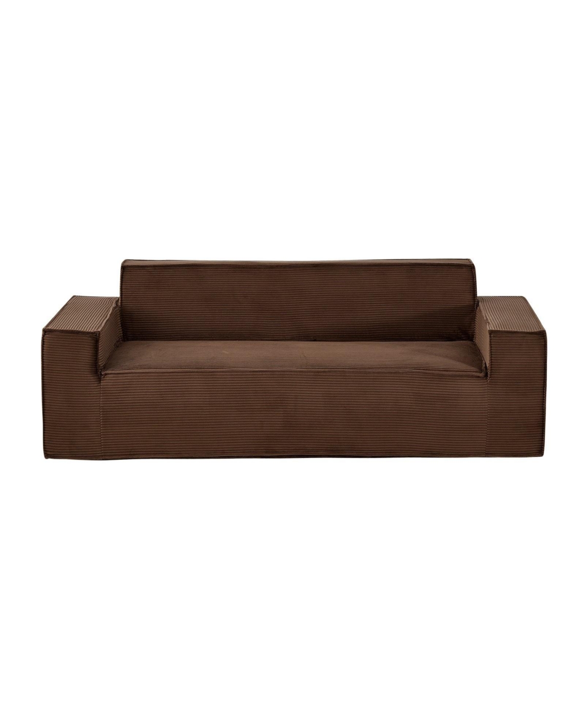 Click here for Sugift 3-Seater Sofa  83-Inch No Assembly Corduroy... prices