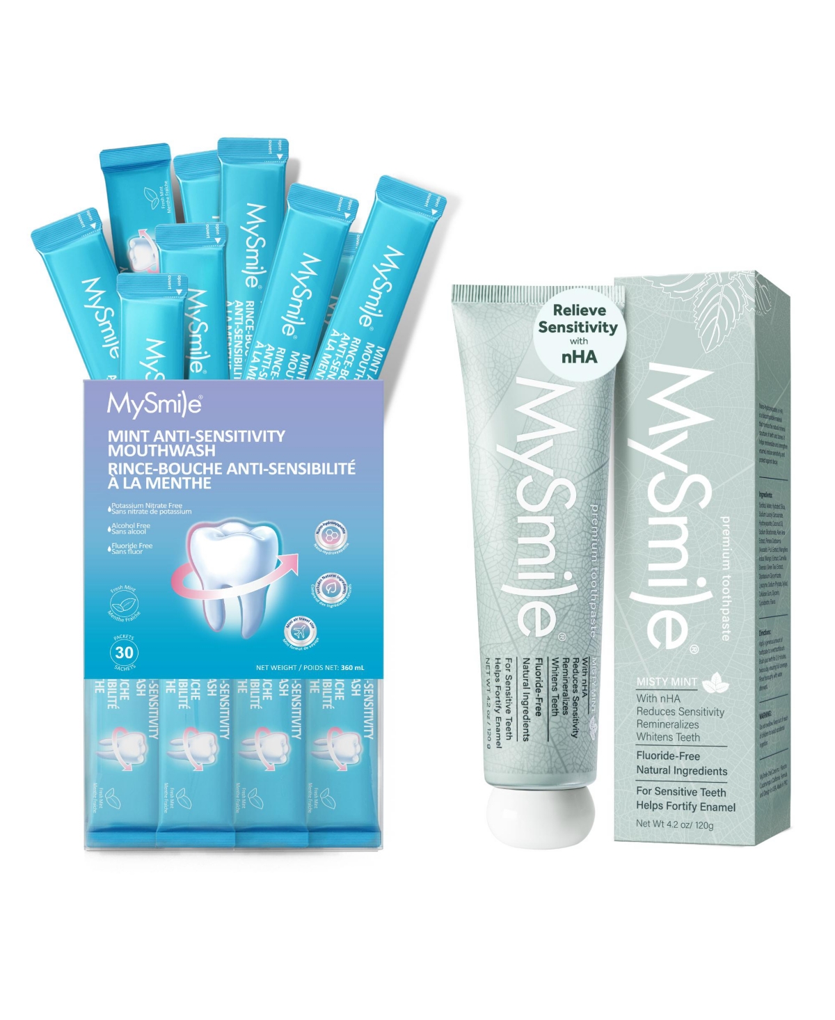 Click here for MySmile Nano-Hydroxyapatite Essentials Bundle prices