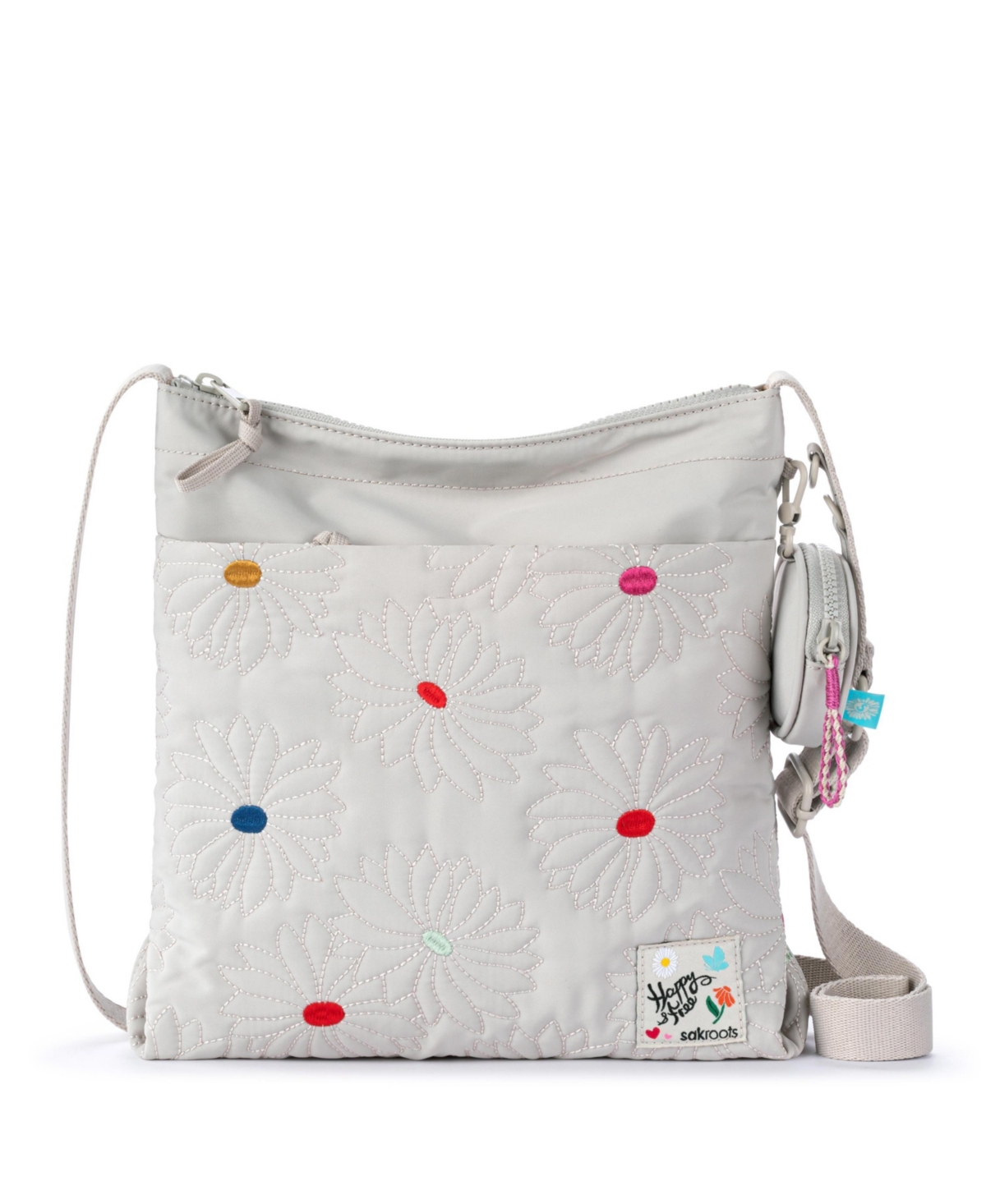 Click here for Sakroots Womens Banyan Crossbody - Multi flower qu... prices