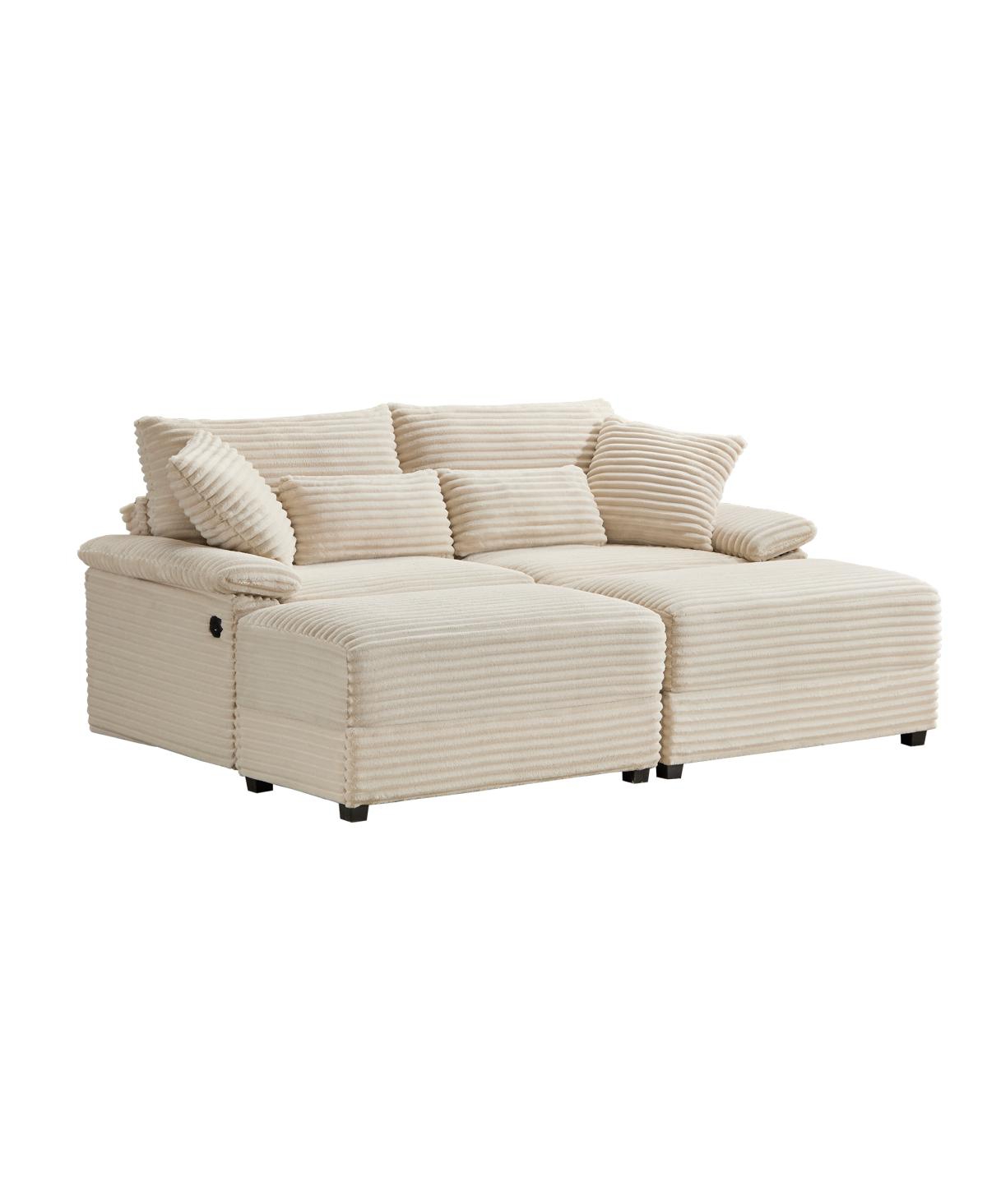 Click here for Streamdale Furniture Double Chaise Lounge Set with... prices