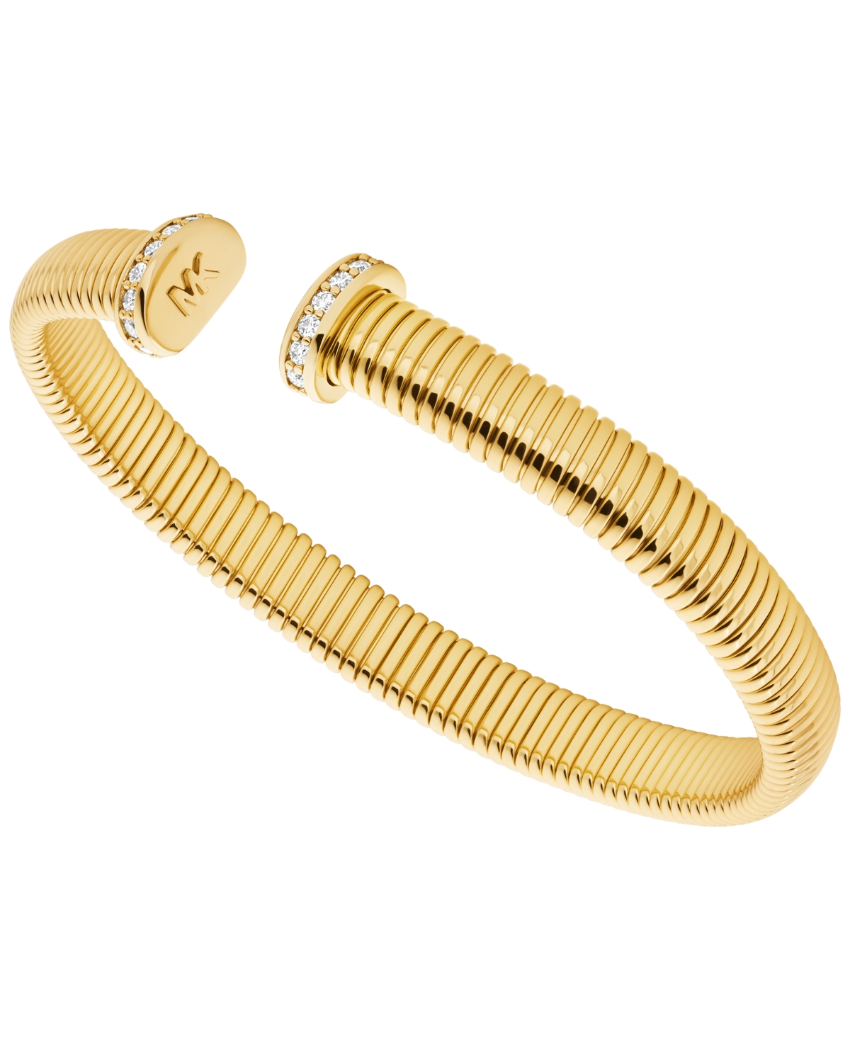 Click here for Michael Kors Ribbon Flex Cuff Bracelet - Gold prices